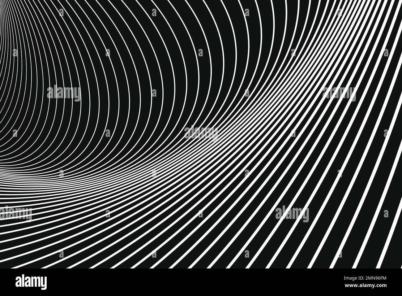 Dynamic geometric optical pattern. Abstract modern graphic elements for ...