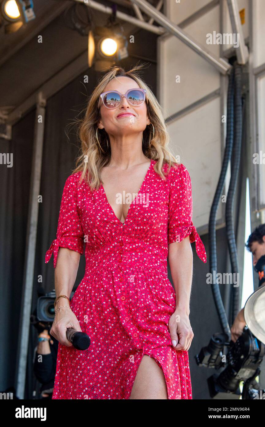 Giada de Laurentiis seen at the Williams Sonoma Culinary stage at the ...