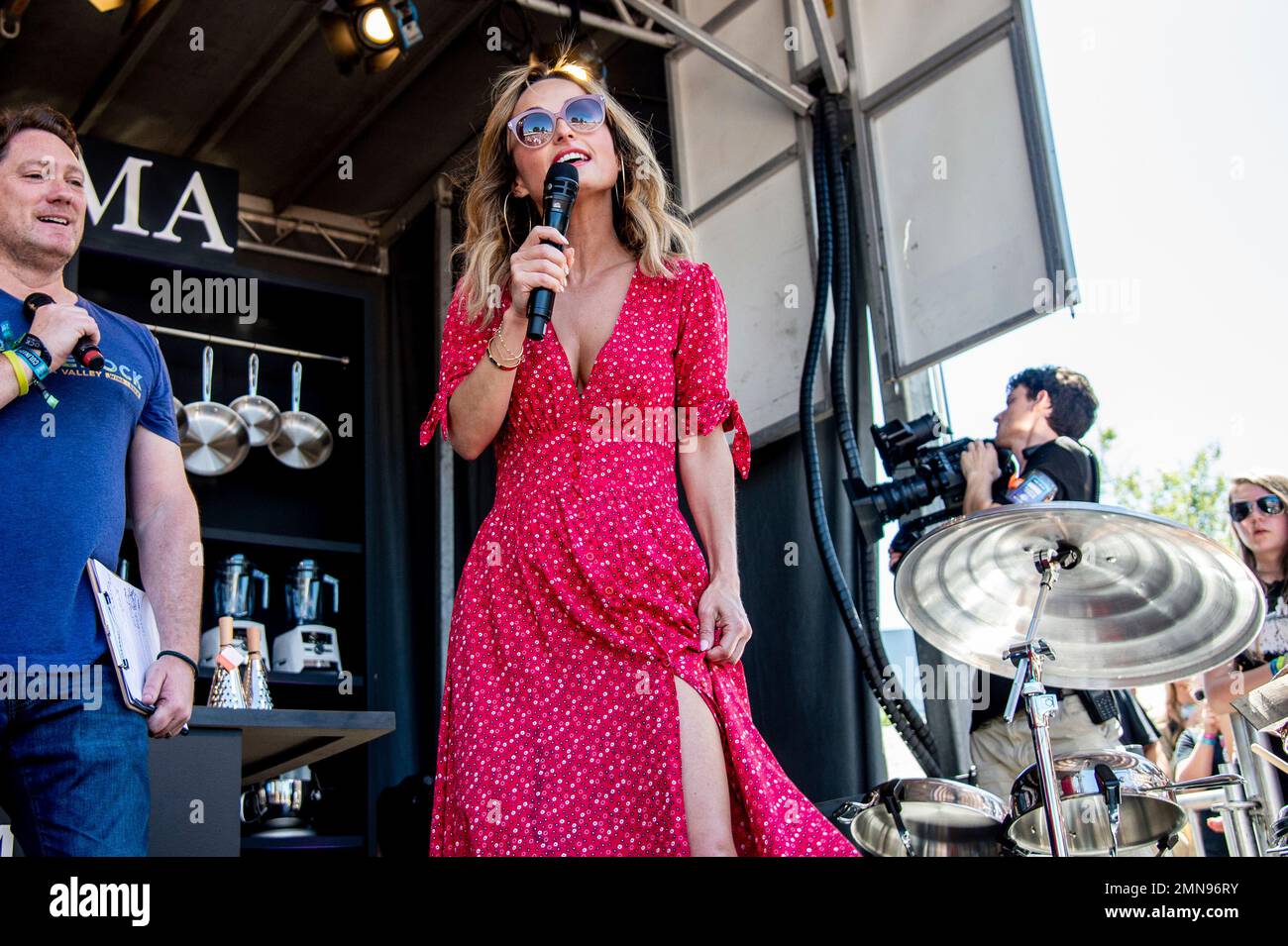 Giada de Laurentiis seen at the Williams Sonoma Culinary stage at the ...
