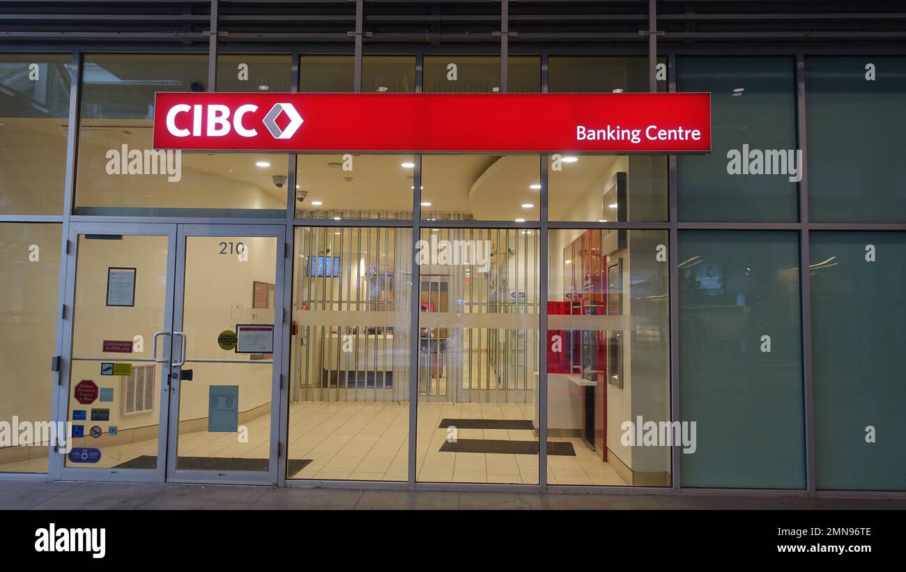 Cibc bank british columbia hi-res stock photography and images - Alamy