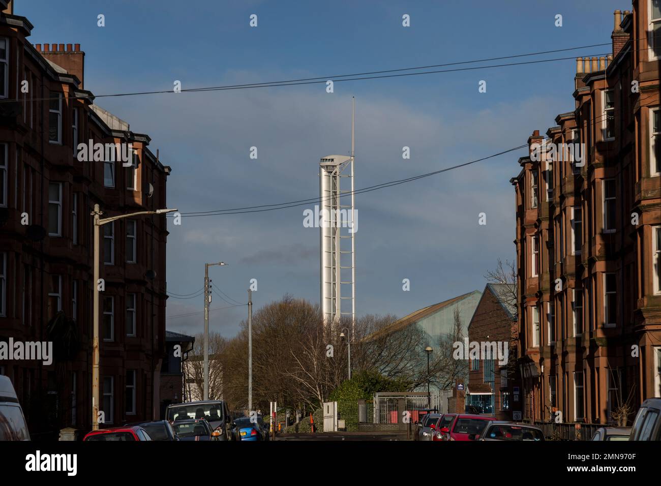 Glasgow science centre millennium tower hi-res stock photography and ...