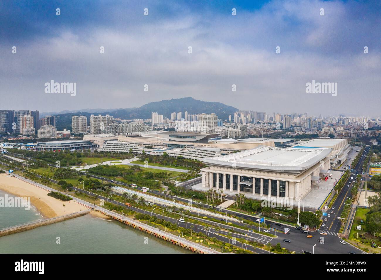 Xiamen international convention and exhibition center hi-res stock ...
