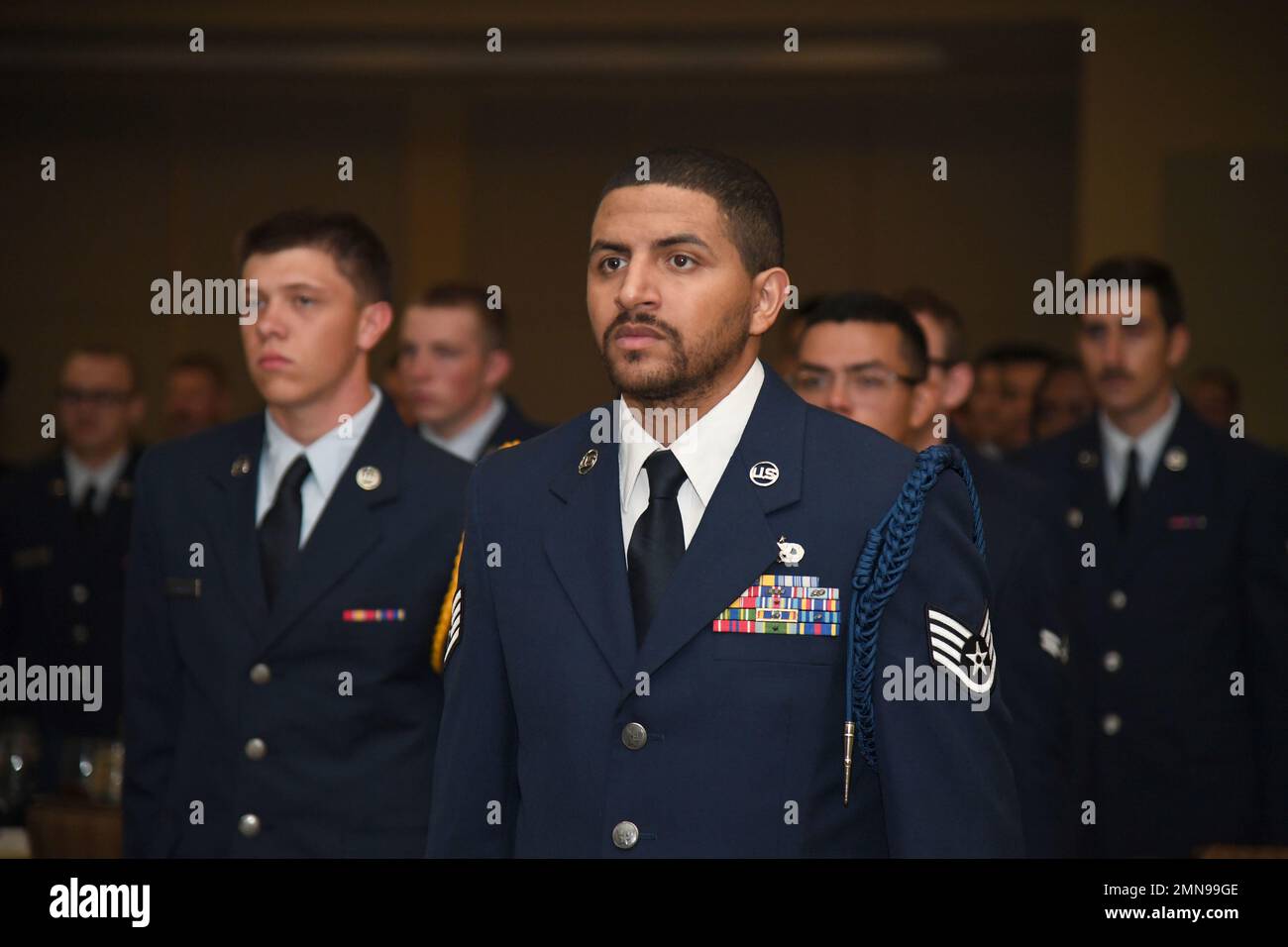 U.S. Air Force Staff Sgt. Joshua Gage, 334th Training Squadron military ...