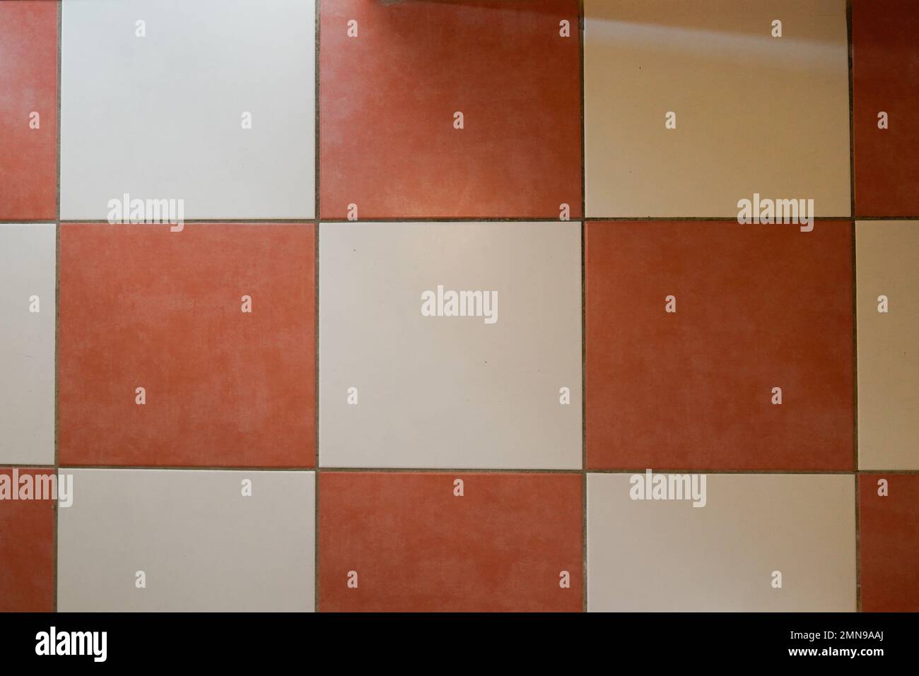 white red background tiles floor Stock Photo - Alamy