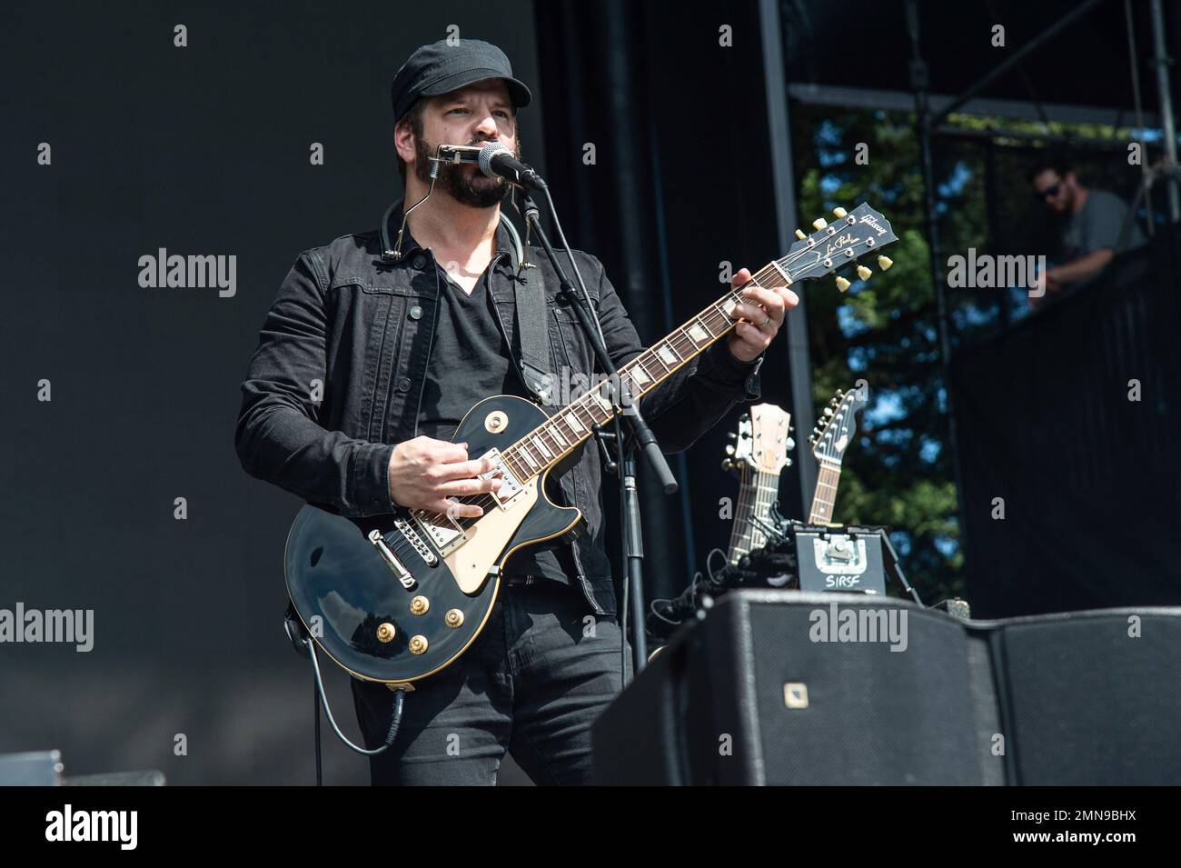 Chris Vos of The Record Company performs at the Bottle Rock Napa Valley ...