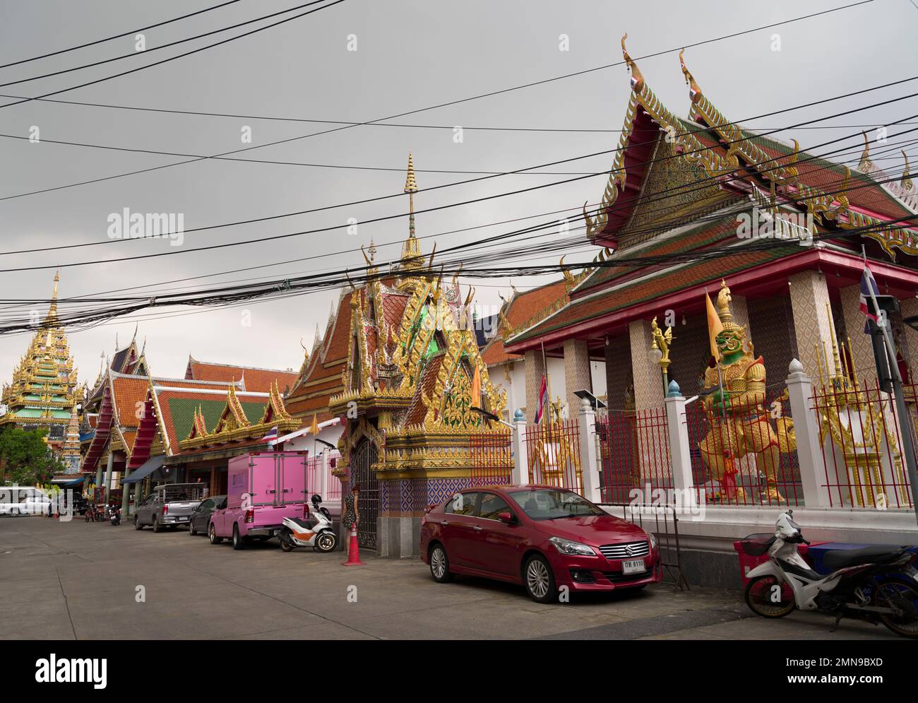 Bangkok, Thailand. December 14, 2022. Wat Khun Chan (Wat Waramartaya ...