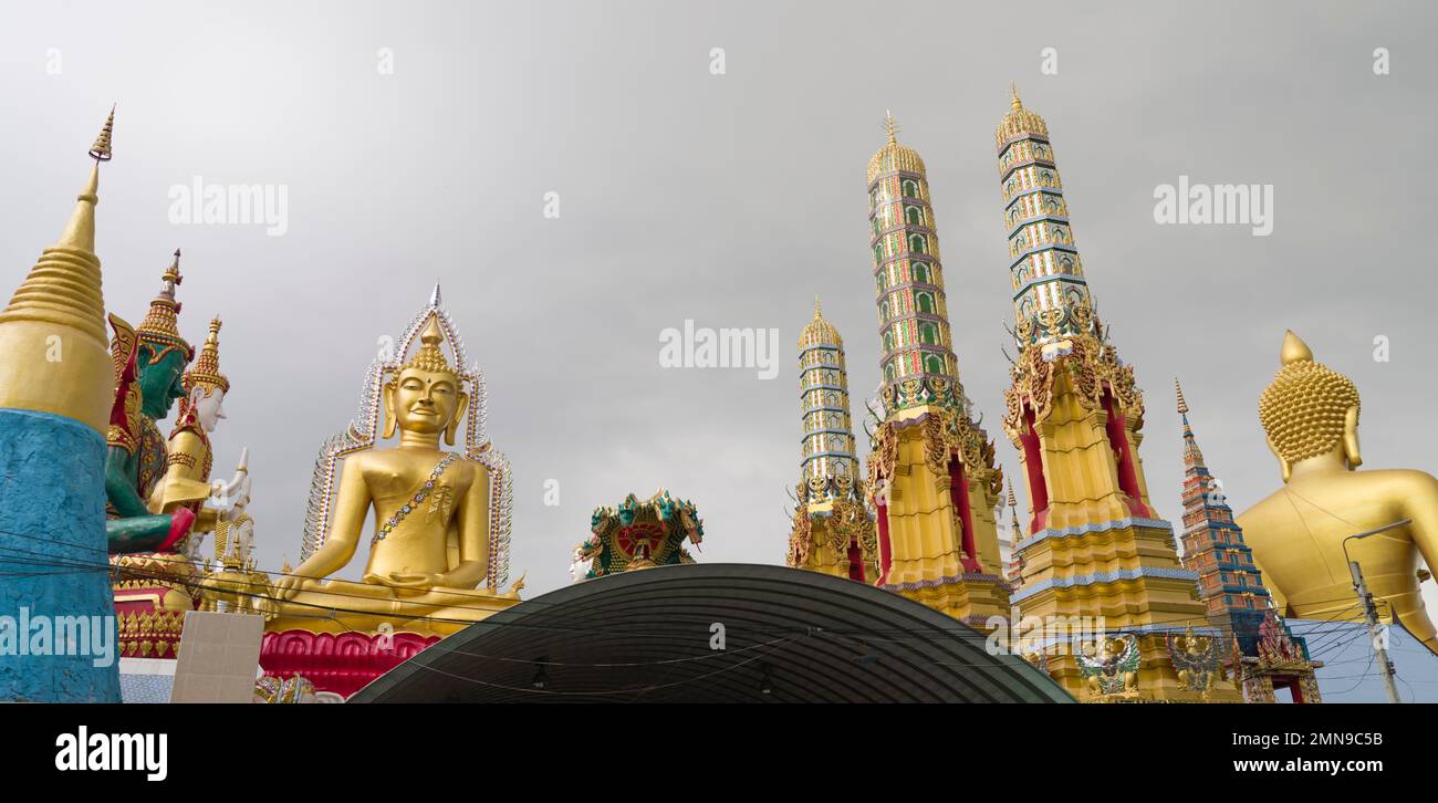 Bangkok, Thailand. December 14, 2022. Wat Khun Chan (Wat Waramartaya ...