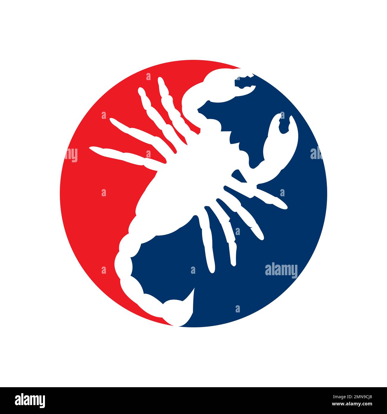 scorpion logo vector illustration design template Stock Photo - Alamy