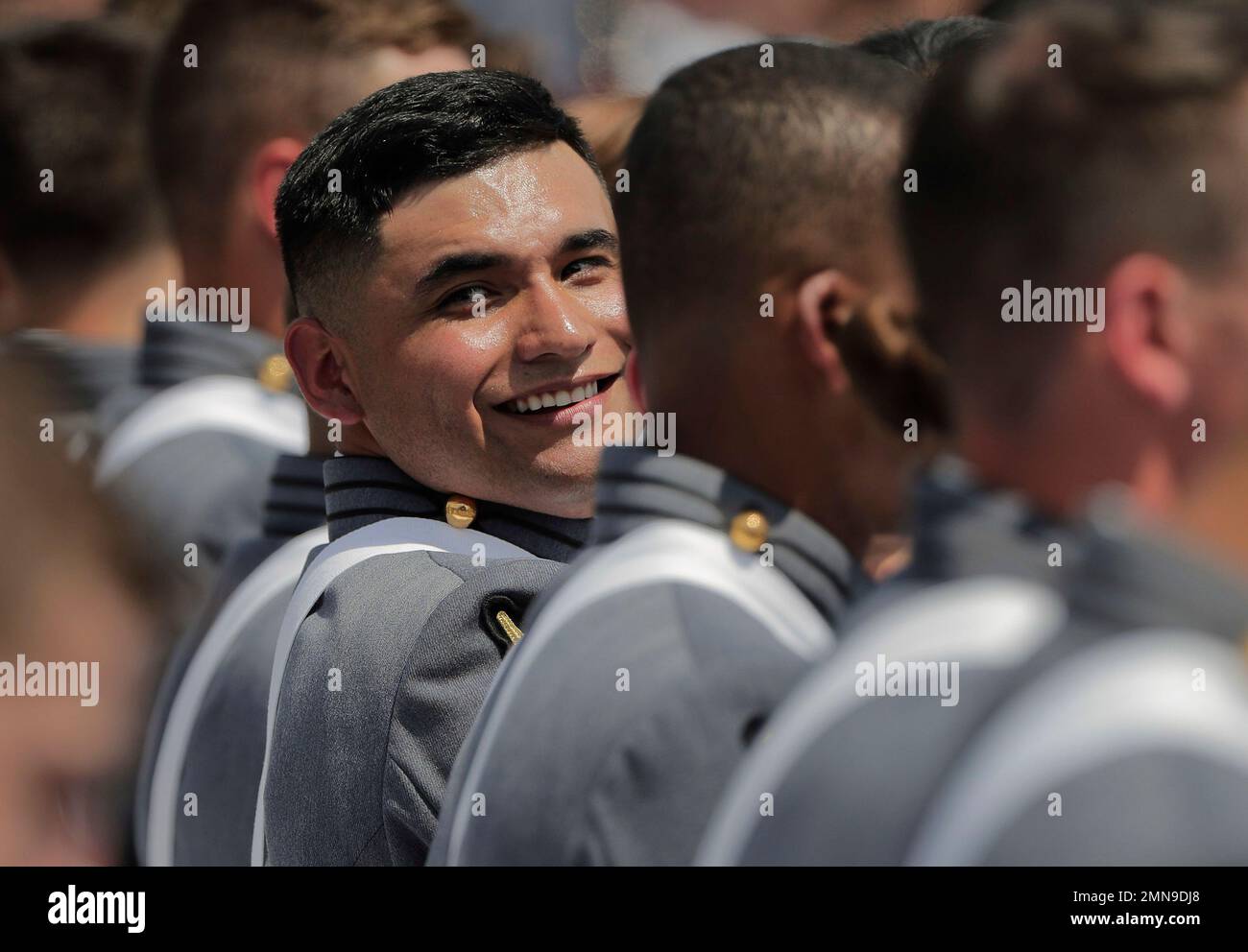 A West Point cadet looks back at other cadets who just received their ...