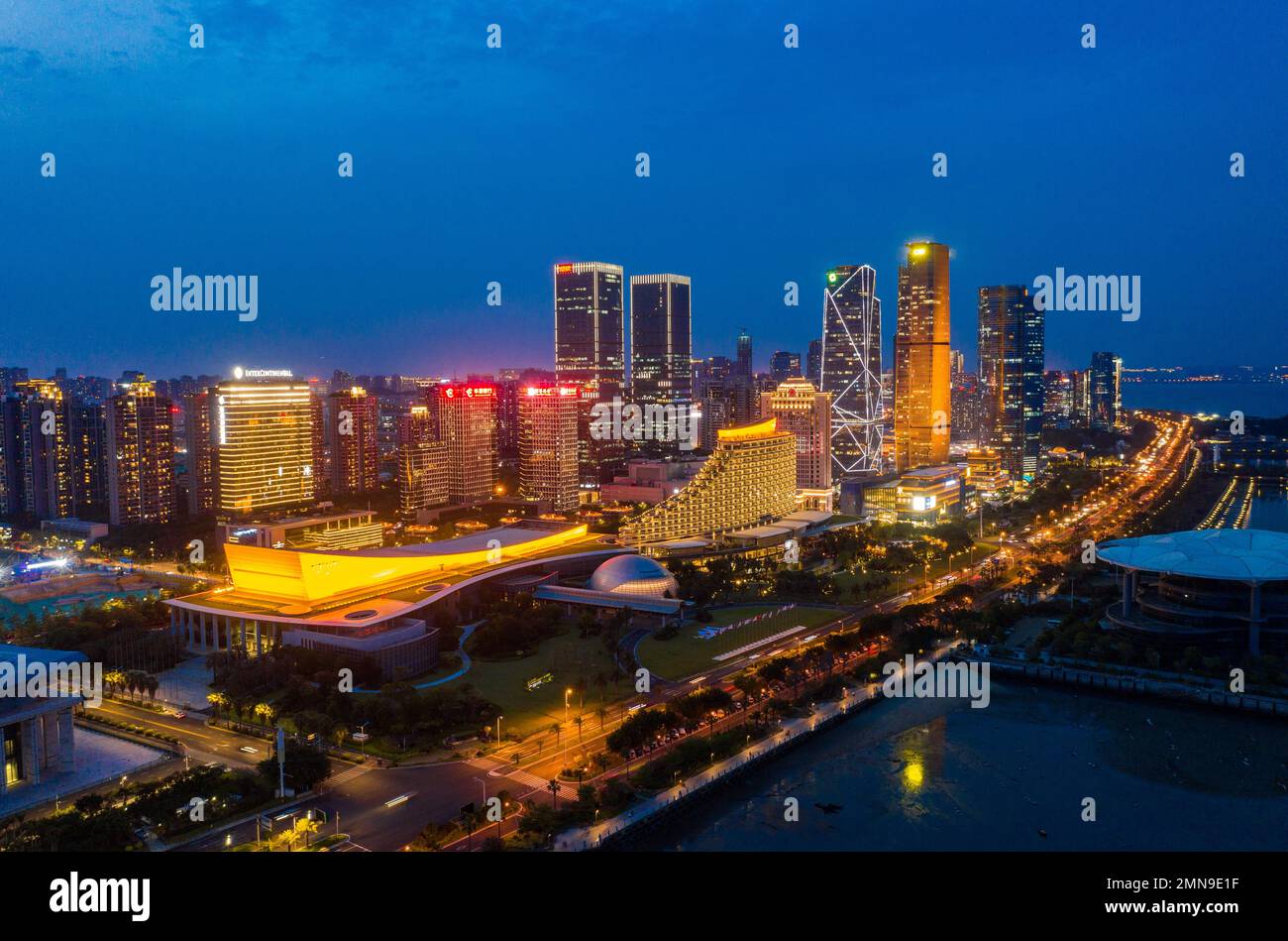 Xiamen international convention and exhibition center hi-res stock ...