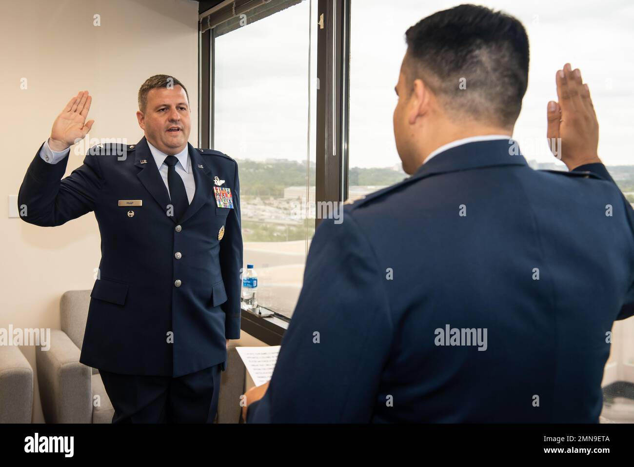 CRYSTAL CITY, VA. (September 30, 2022) – Lt Col Grant Paap, the F-35 ...