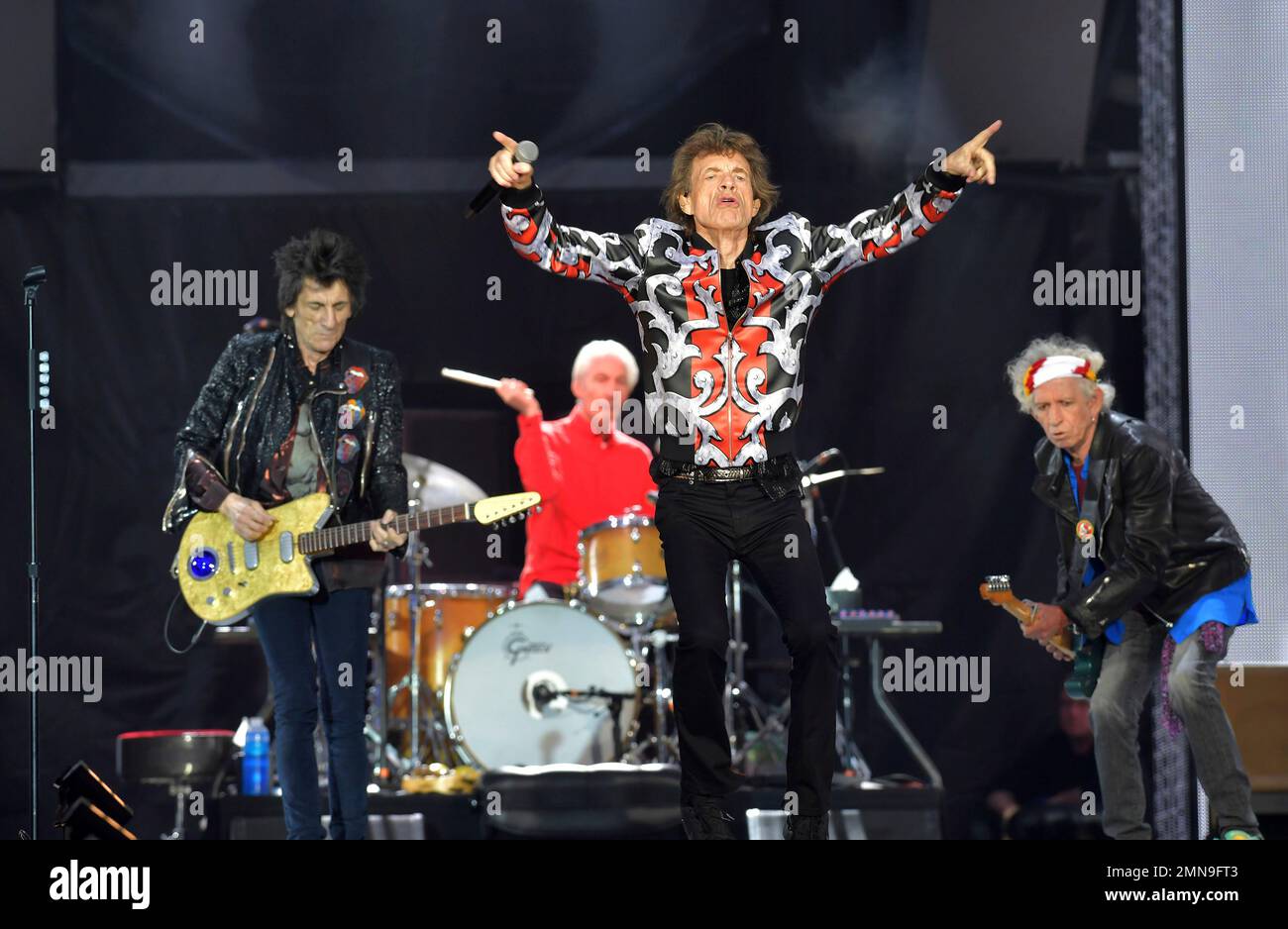 The Rolling Stones 2nd 'No Filter' tour show at the London Stadium on ...