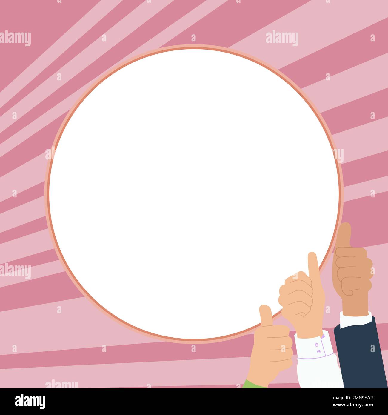 Big finger raised up pointing to whiteboard with important information ...