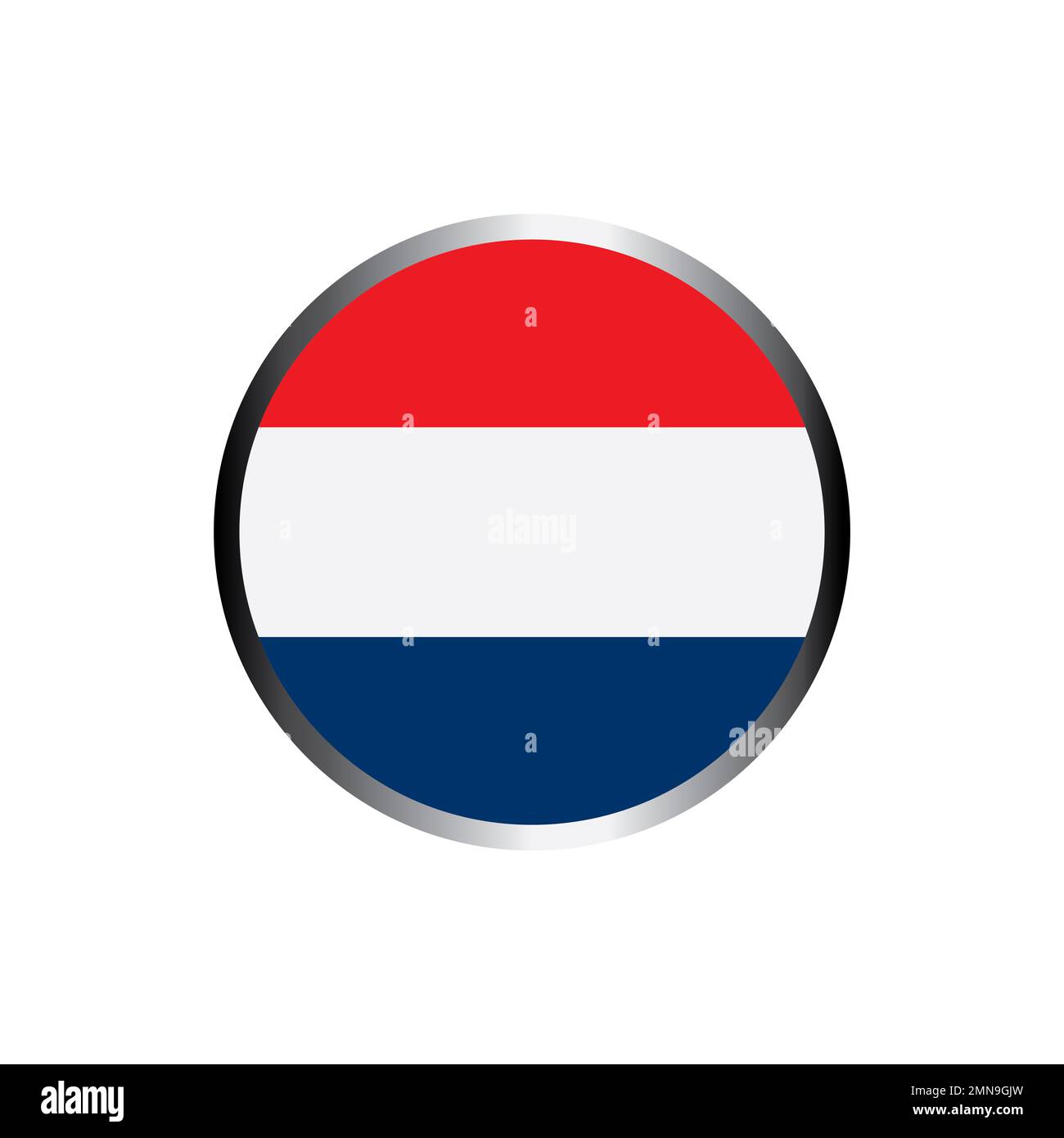Netherlands flag vector icon illustration symbol design Stock Photo - Alamy