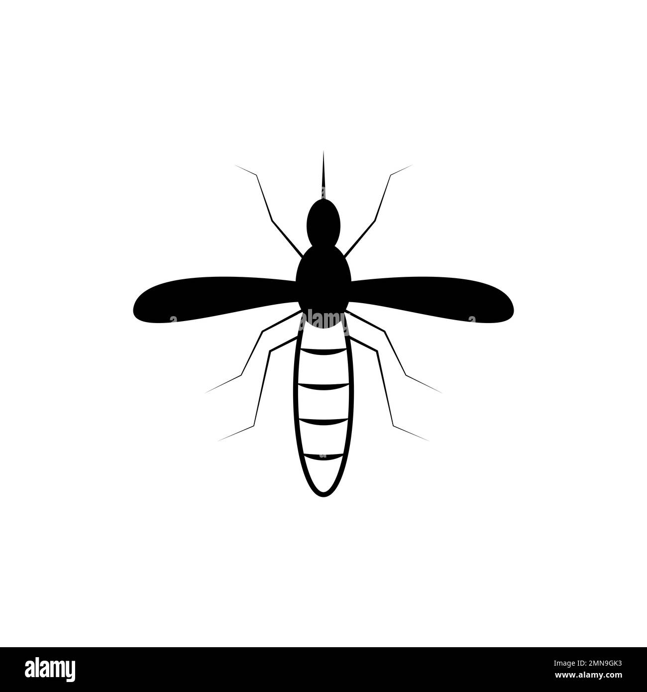 mosquito vector icon,illustration design template Stock Photo - Alamy
