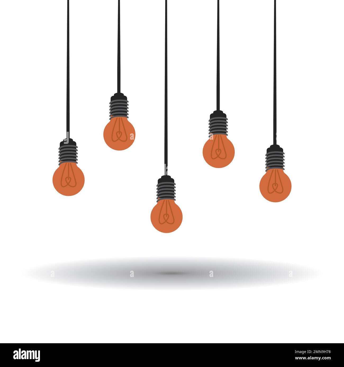 Ceiling Lamp Icon, Home Ceiling Hanging Lighting Lamp Vector Art ...