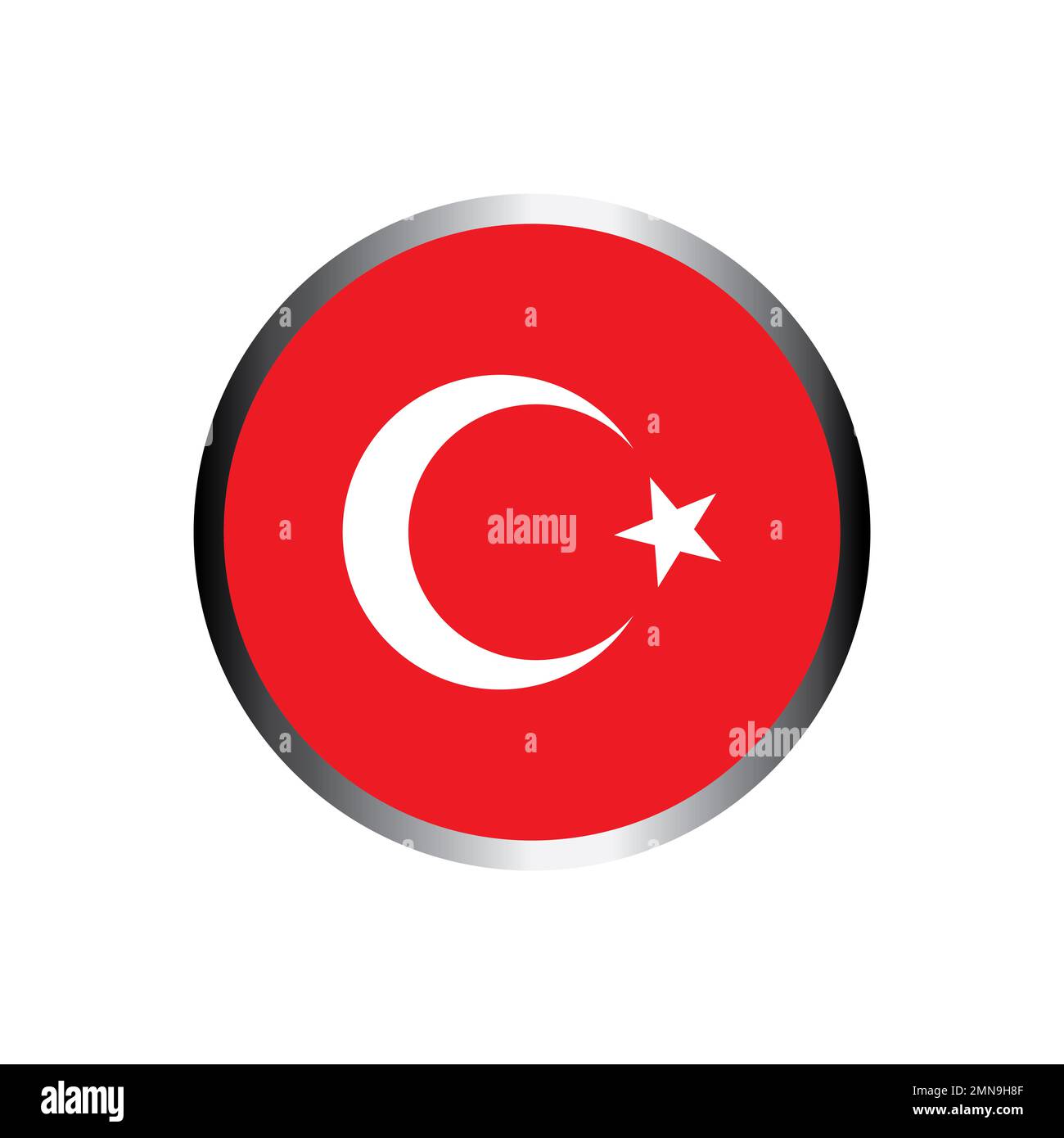Turkey flag vector hi-res stock photography and images - Alamy