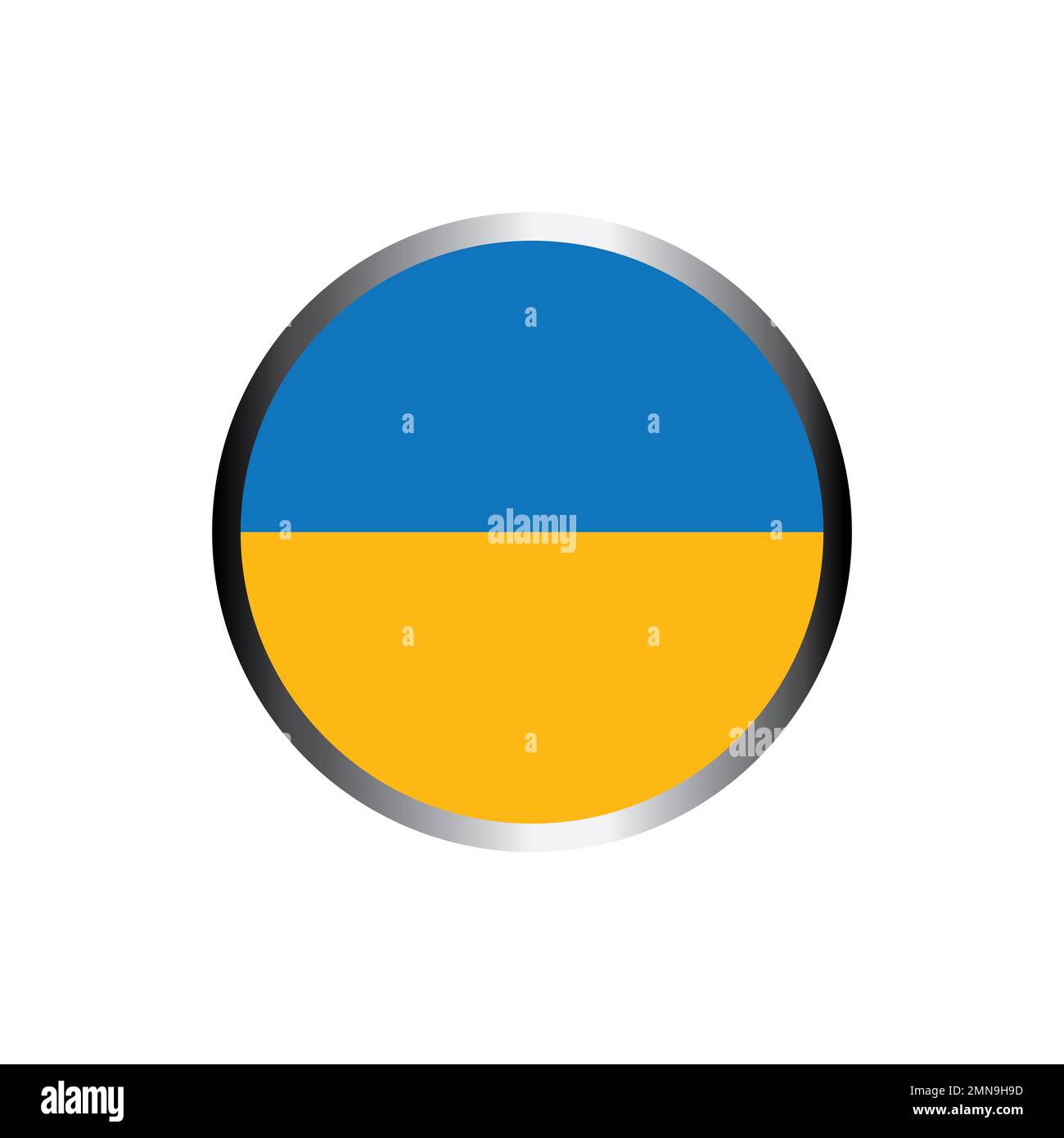 ukraine flag vector icon,illustration symbol design Stock Photo - Alamy