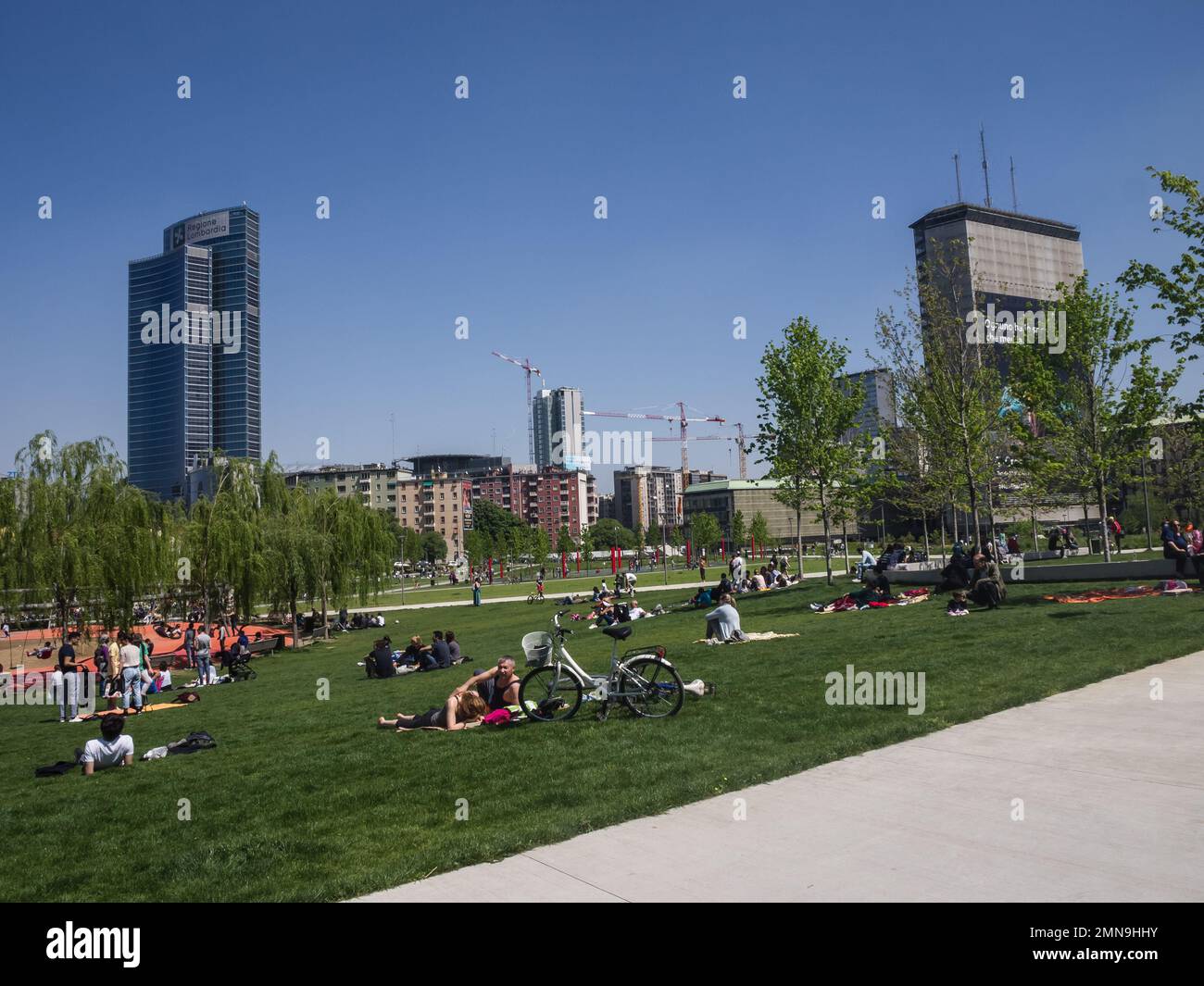 The Bosco Verticale (Vertical Forest) Milan Italy Stock Photo - Alamy