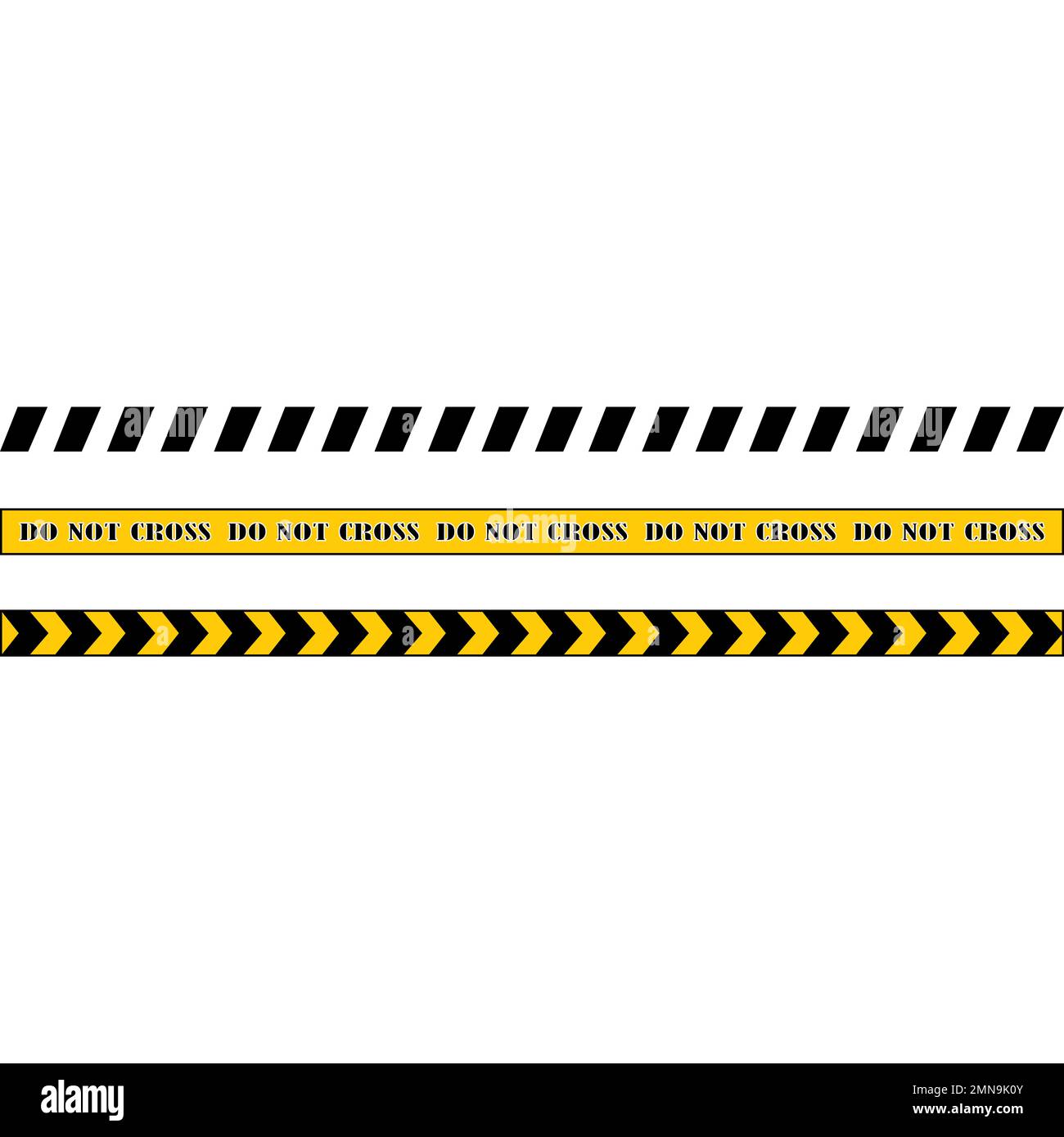 Crime scene tape icon hi-res stock photography and images - Alamy