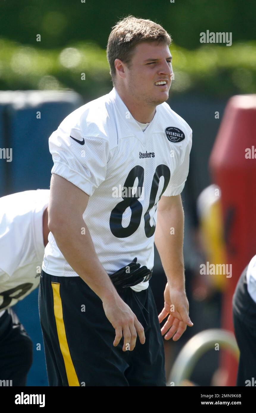 Pittsburgh Steelers tight end Jake McGee (80) during NFL football ...