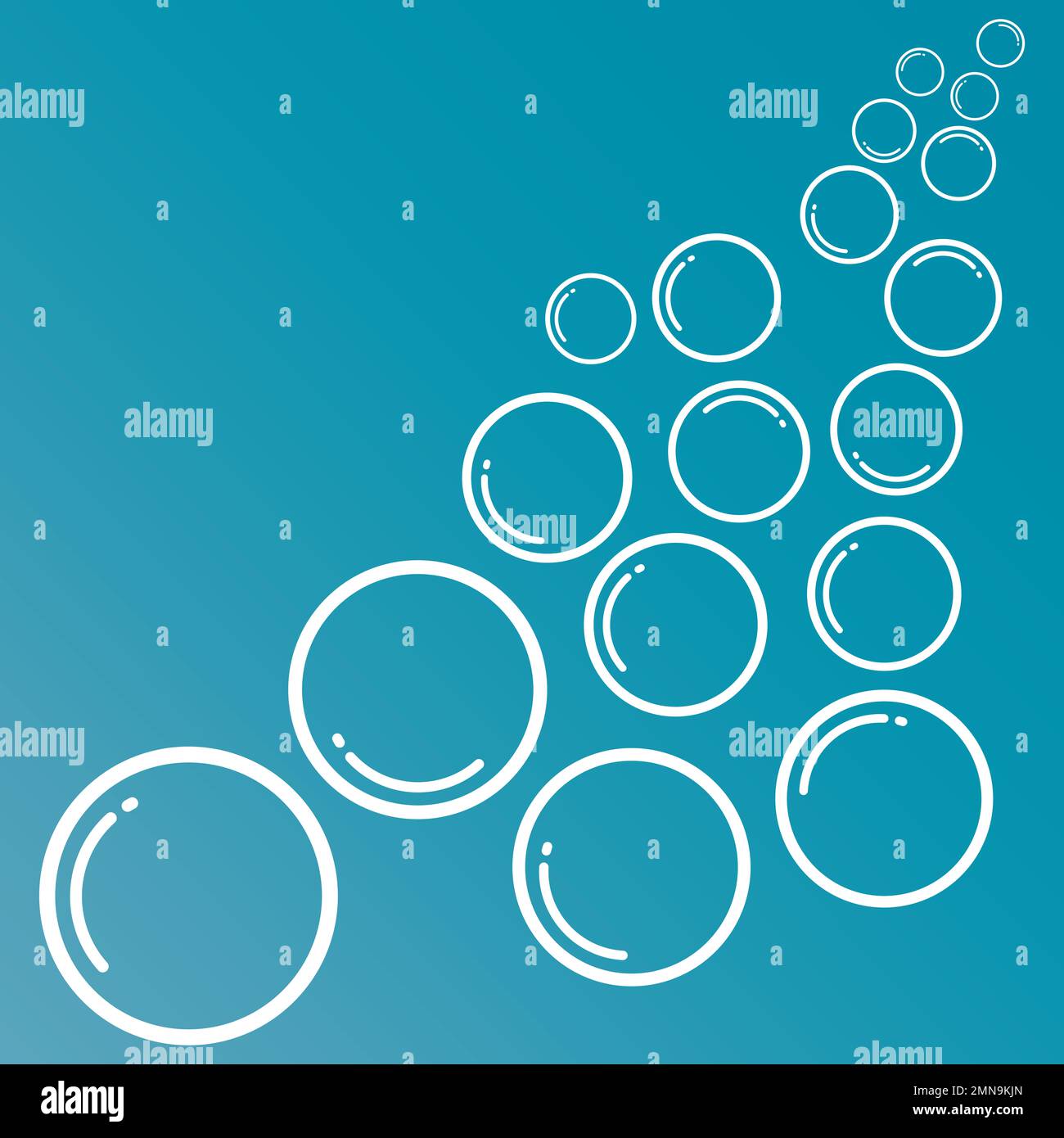 Natural realistic bubble illustration vector design Stock Photo - Alamy