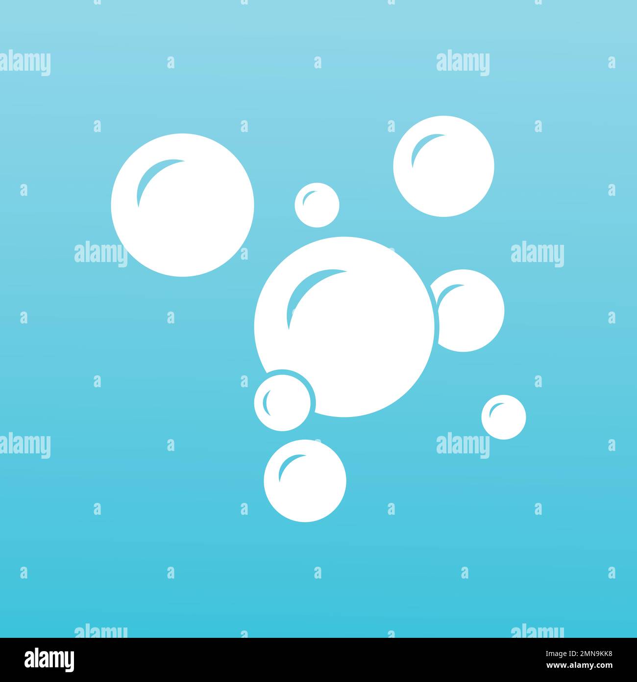 Natural realistic bubble illustration vector design Stock Photo - Alamy
