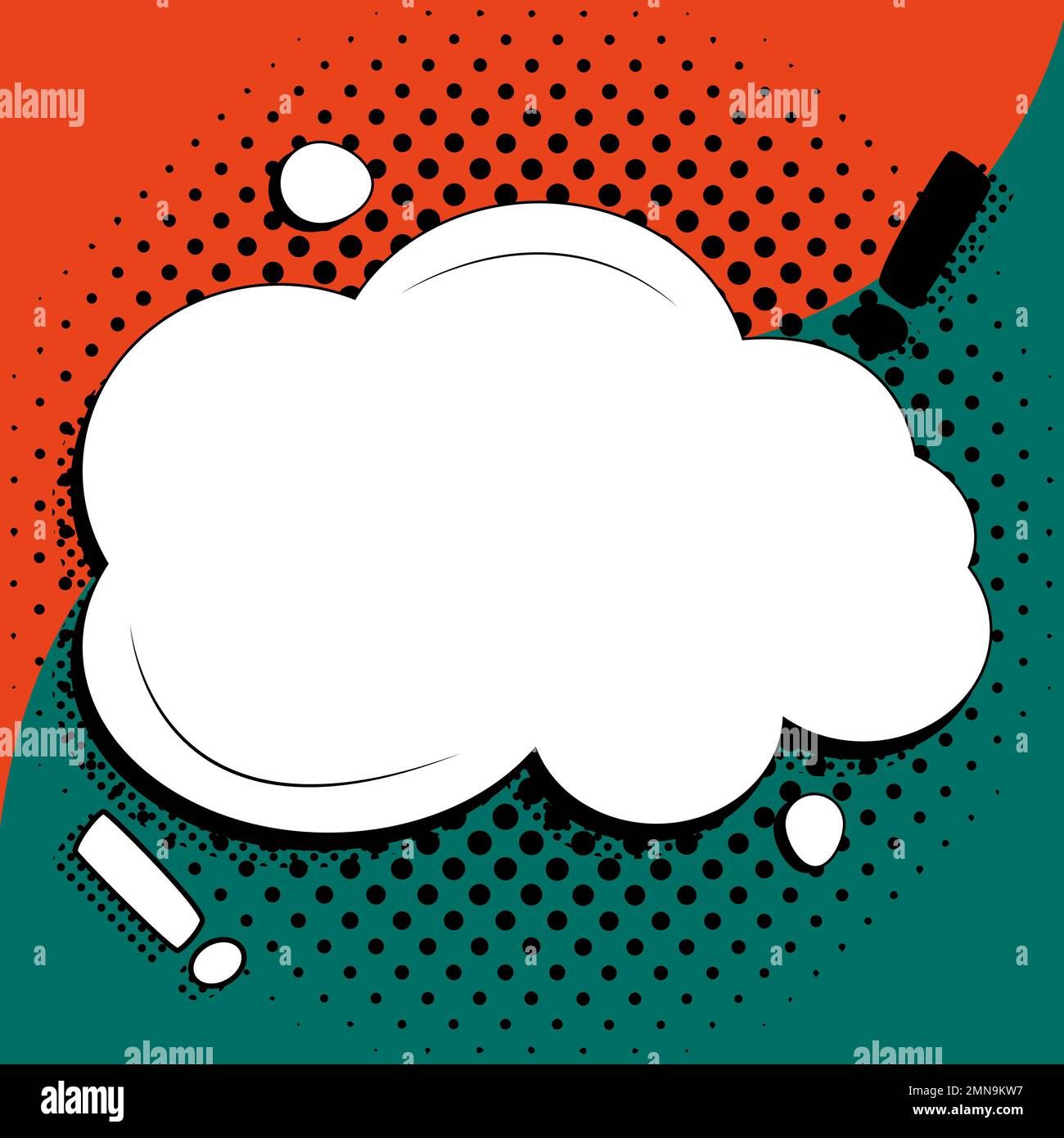 Comics Design Frames. Photo Frame Set With Explosion Bubbles For Add ...