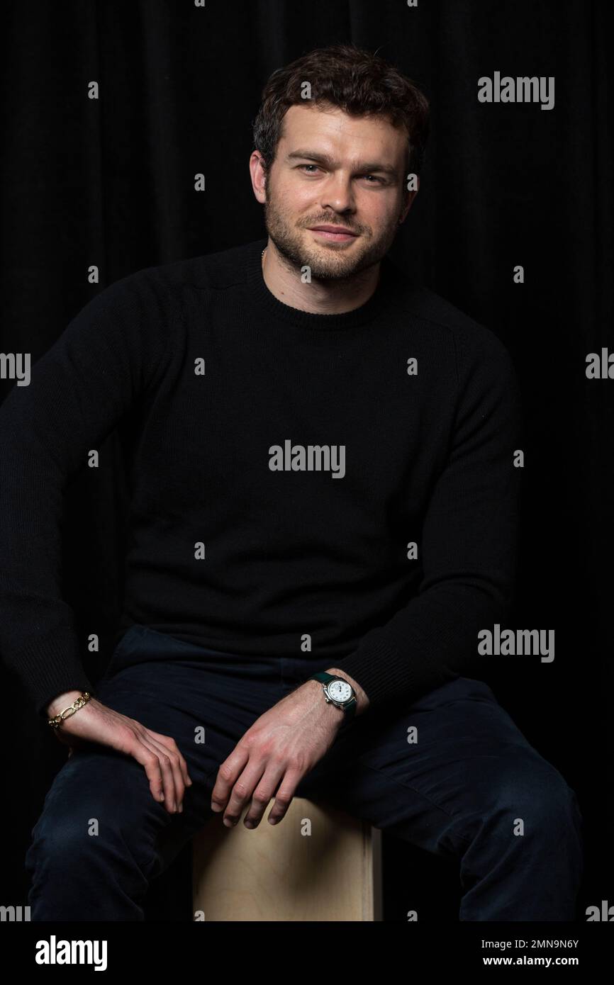 In this May 12, 2018 photo, actor Alden Ehrenreich, who portrays a ...