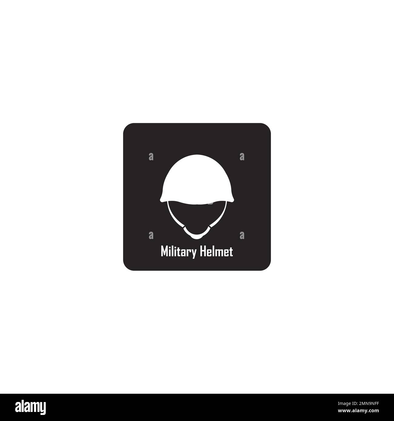 military helmet vector icon,illustration design template Stock Photo ...