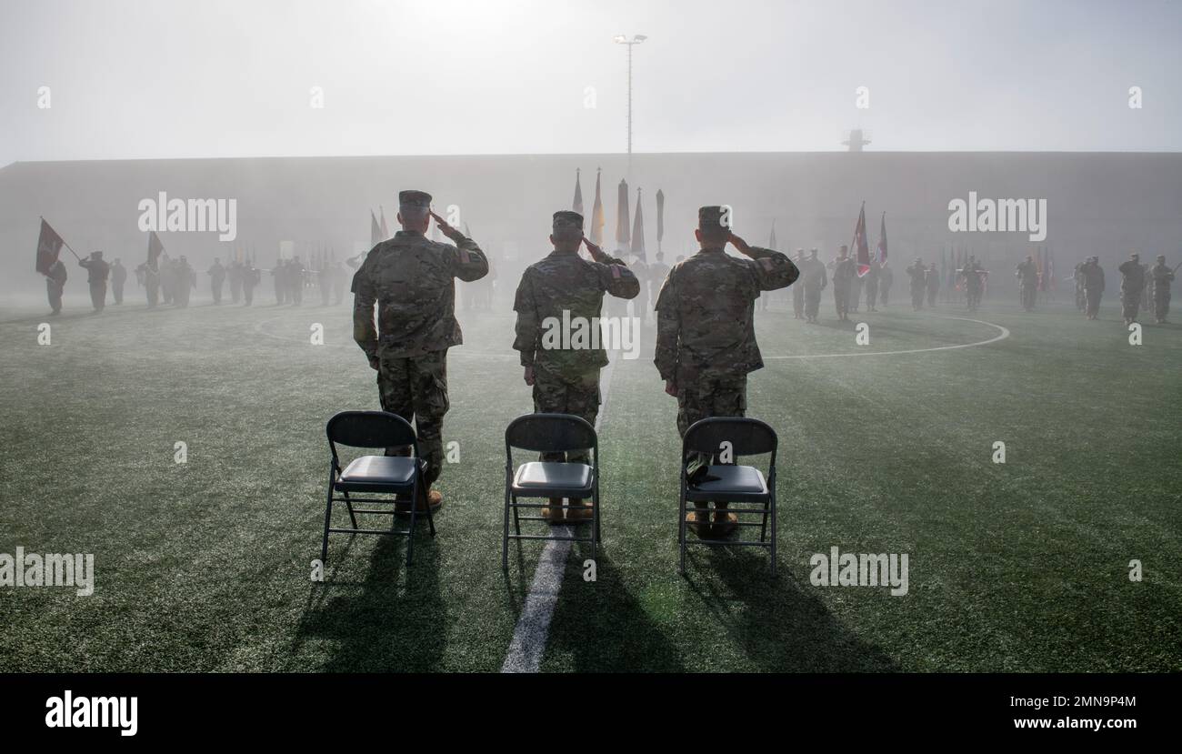 U.S. Soldiers with Regional Health Command-Europe render honors during ...