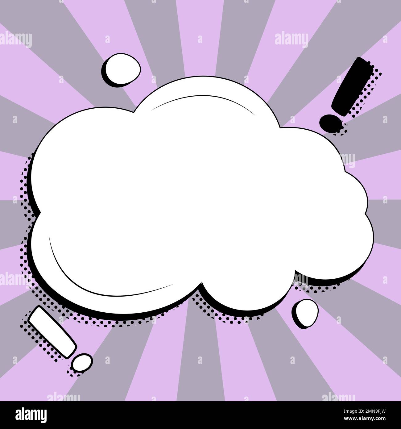 Comics Design Frames. Photo Frame Set With Explosion Bubbles For Add ...