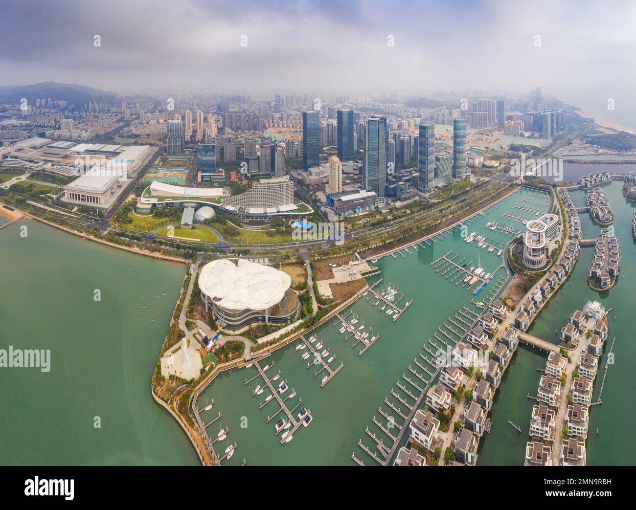 Xiamen international convention and exhibition center hi-res stock ...
