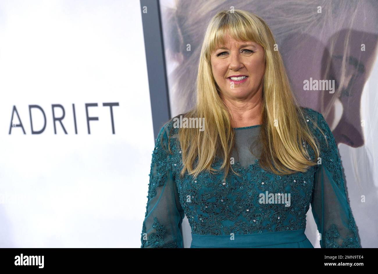 Tami Oldham Ashcraft arrives at the Los Angeles premiere of "Adrift" at ...