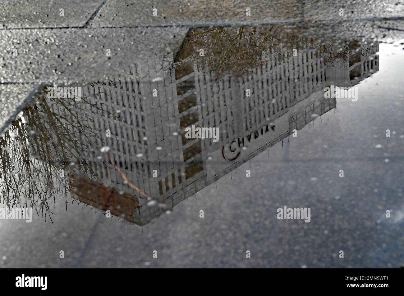 Berlin, Germany. 30th Jan, 2023. The Charite hospital building on the ...