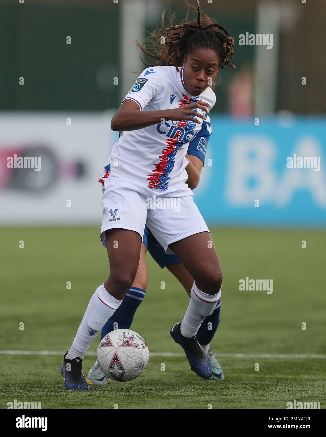 PAIGE BAILEY-GAYLE of Crystal Palace in action with GRACE AYRE of ...