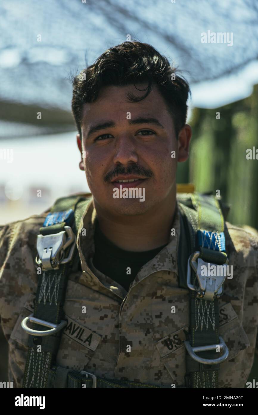 U.S. Marine Corps Cpl. Ricardo Sorianoavila, from Myrtle Beach, South ...