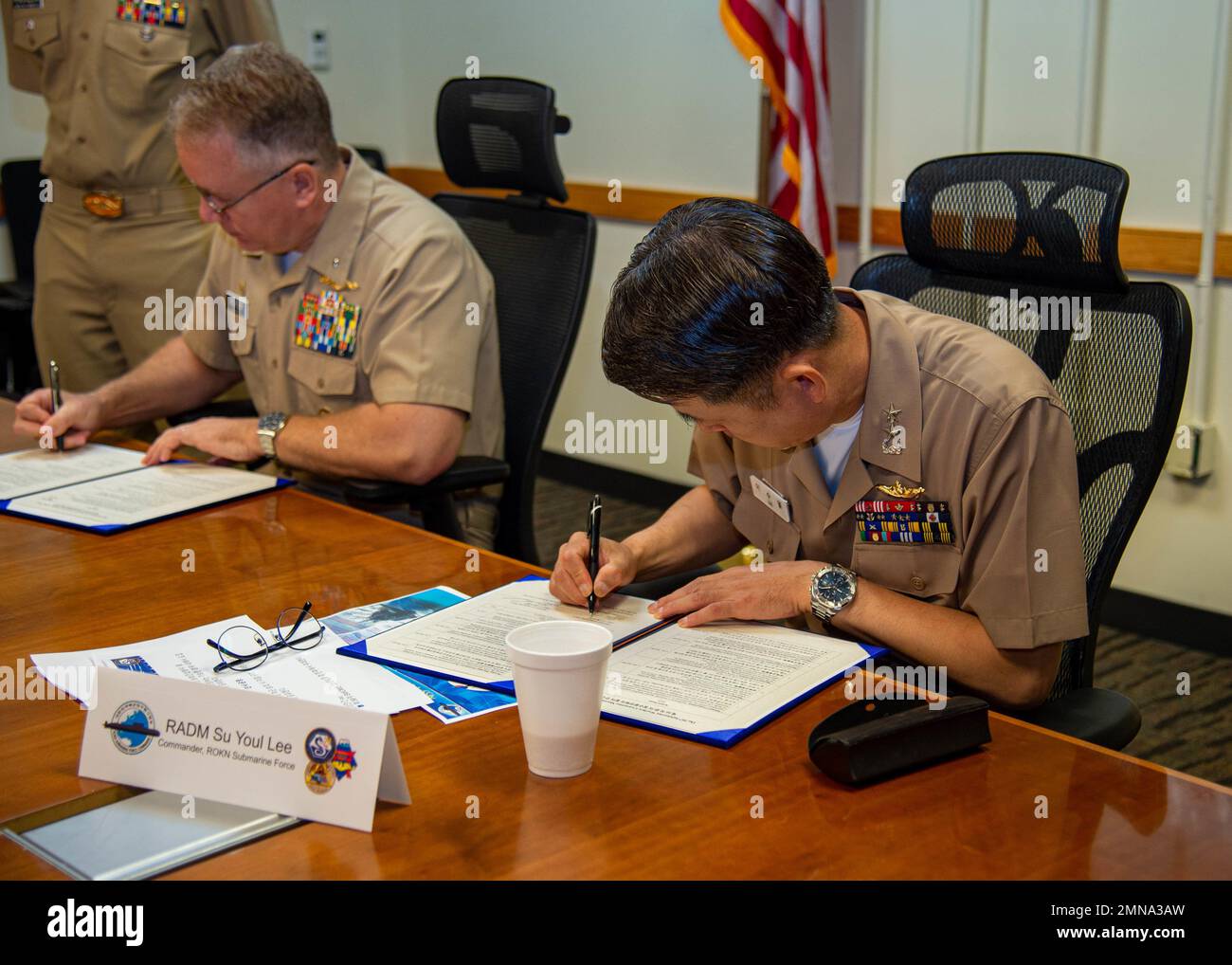 SANTA RITA, Guam (Sep. 30, 2022) – Rear Adm. Rick Seif, commander ...