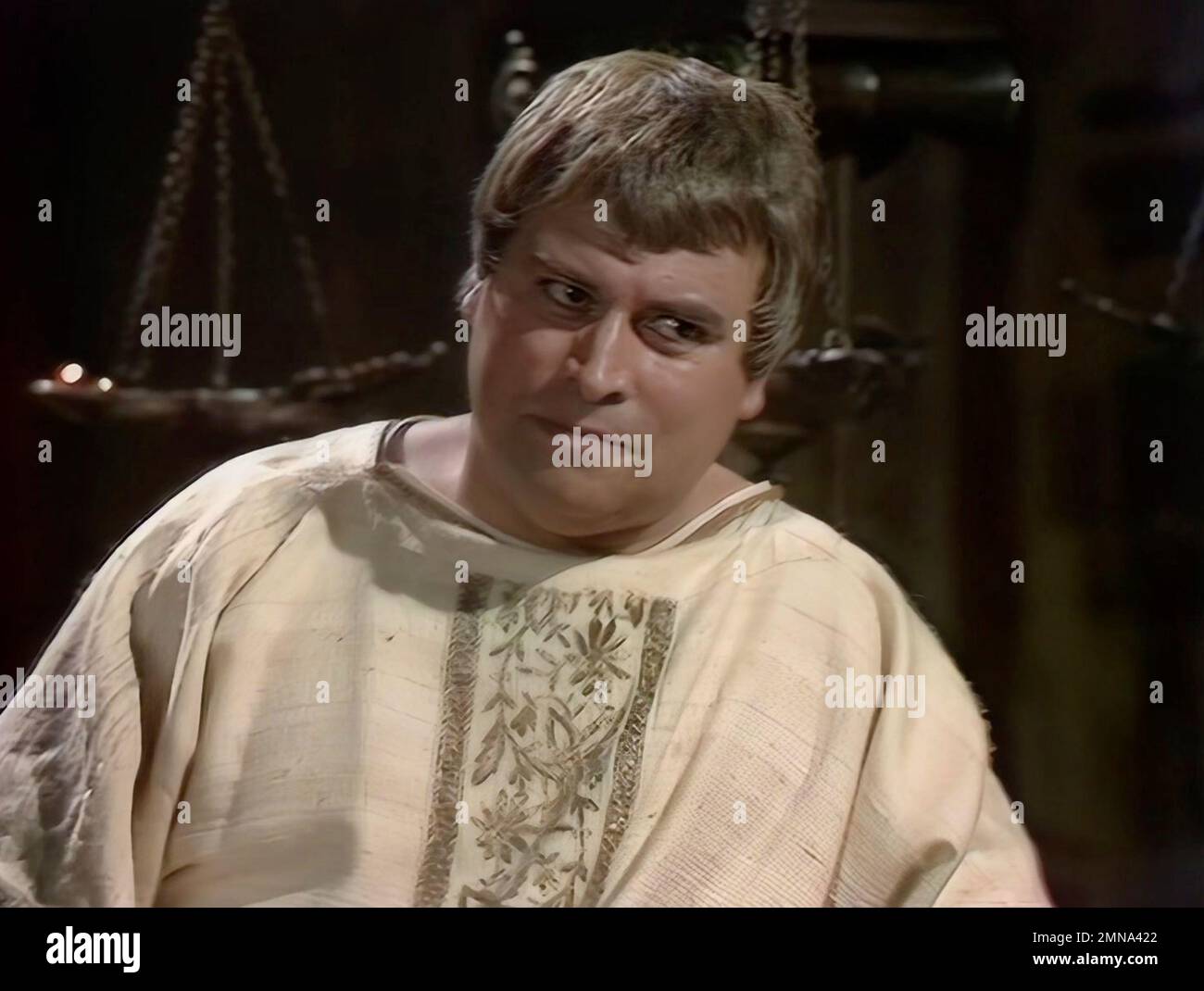London.UK. Brian Blessed (as Augustus) in a scene in (C) BBC TV series ...