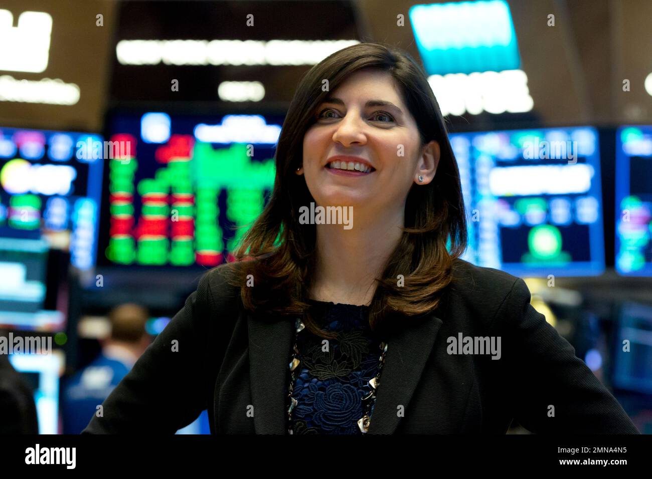Stacey Cunningham, the current New York Stock Exchange COO, who will ...