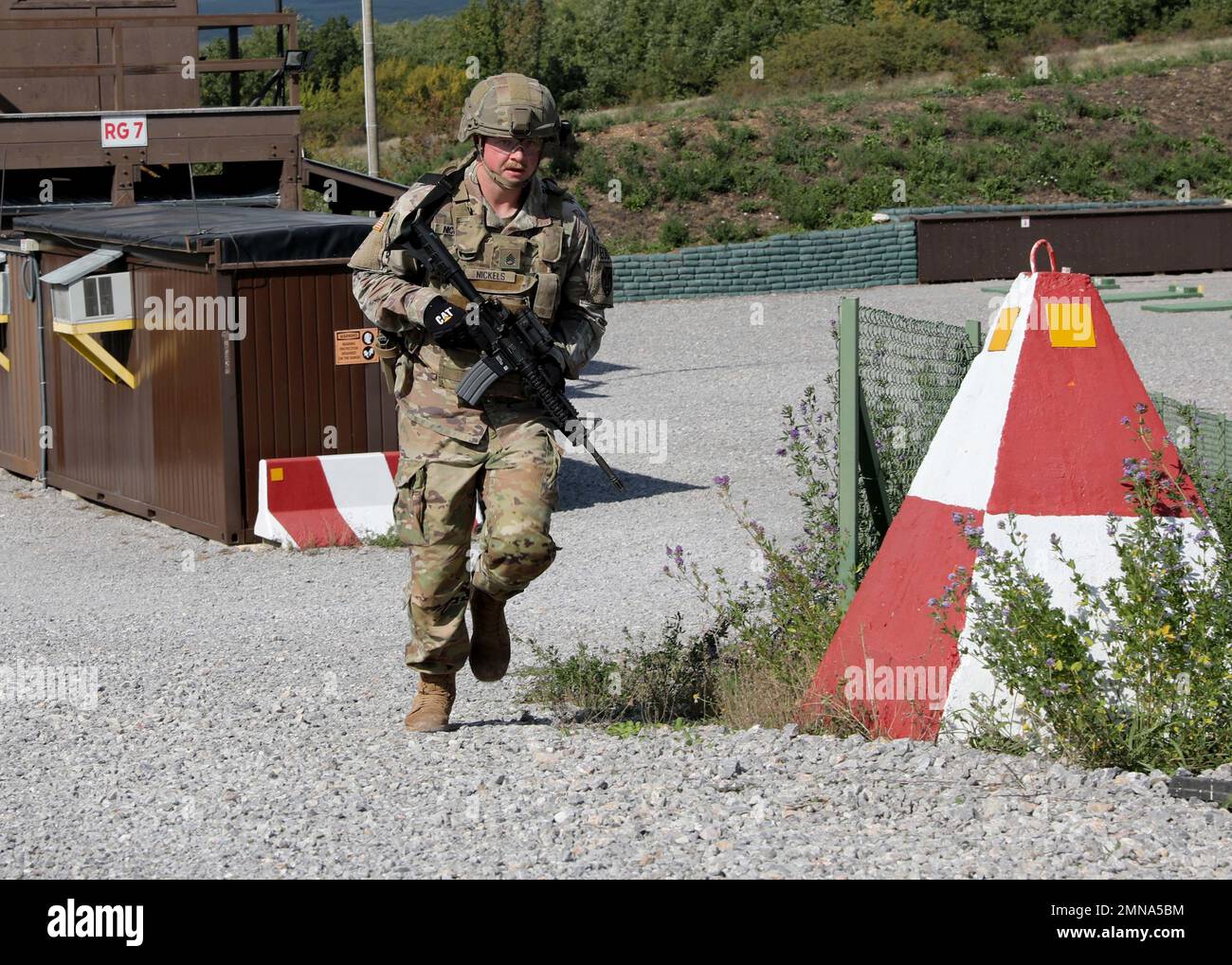 CAMP BONDSTEEL, Kosovo – U.S. Army Staff Sgt. Kyle H. Nickels, an EOD ...