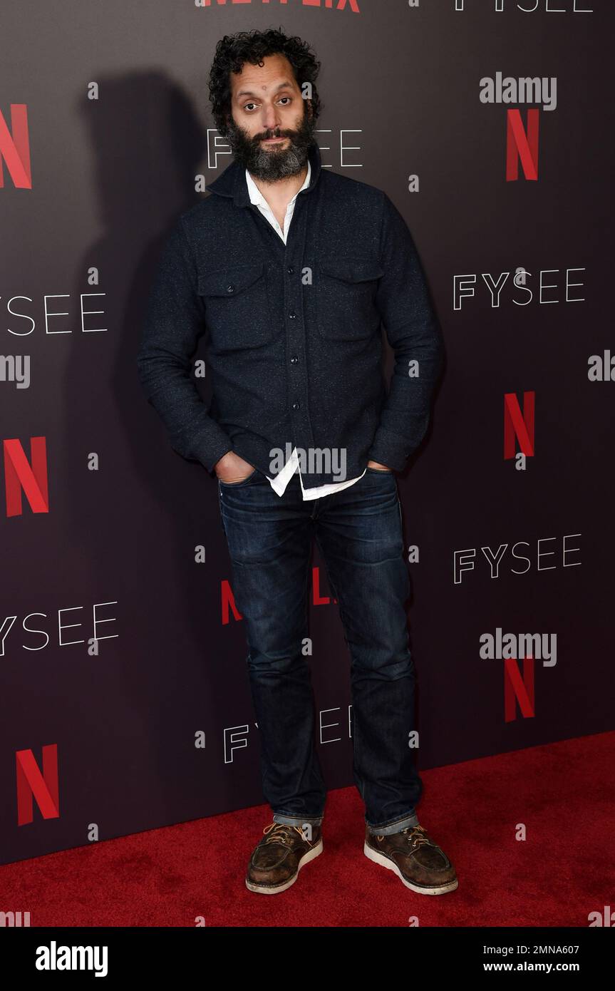 Jason Mantzoukas attends the "Big Mouth" and "BoJack Horseman ...
