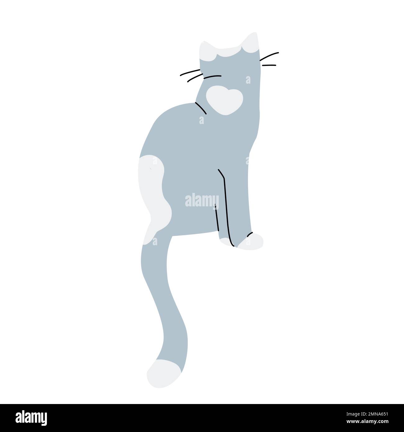 How To Draw A Cat From Behind