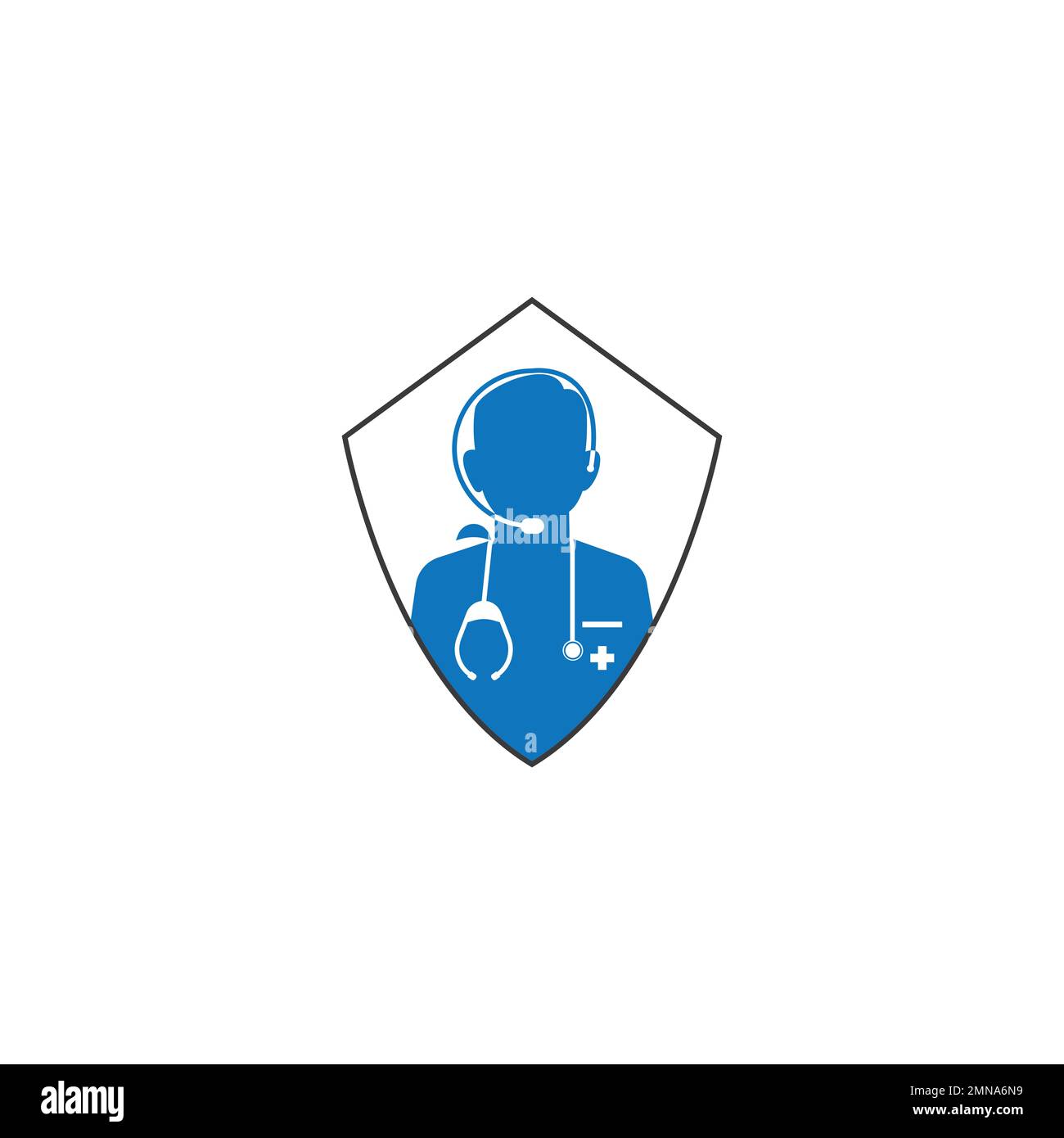 health and medical service icon, vector illustration logo design Stock ...