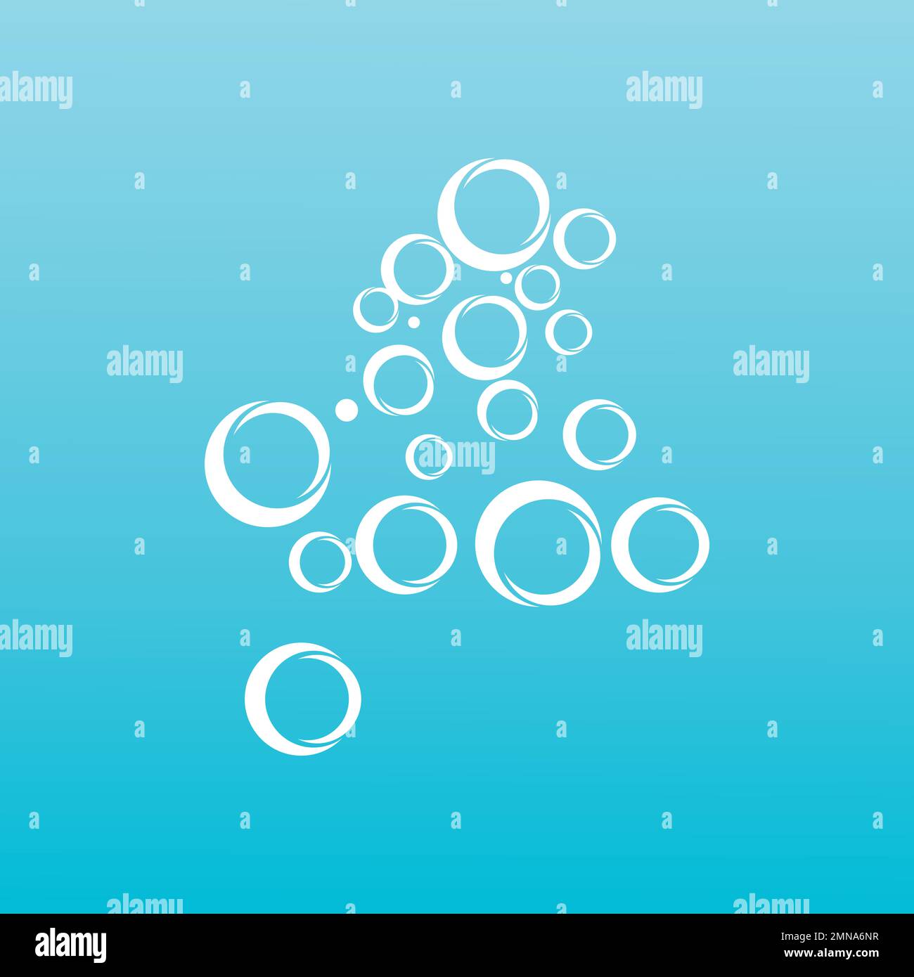 Natural realistic bubble illustration vector design Stock Photo - Alamy