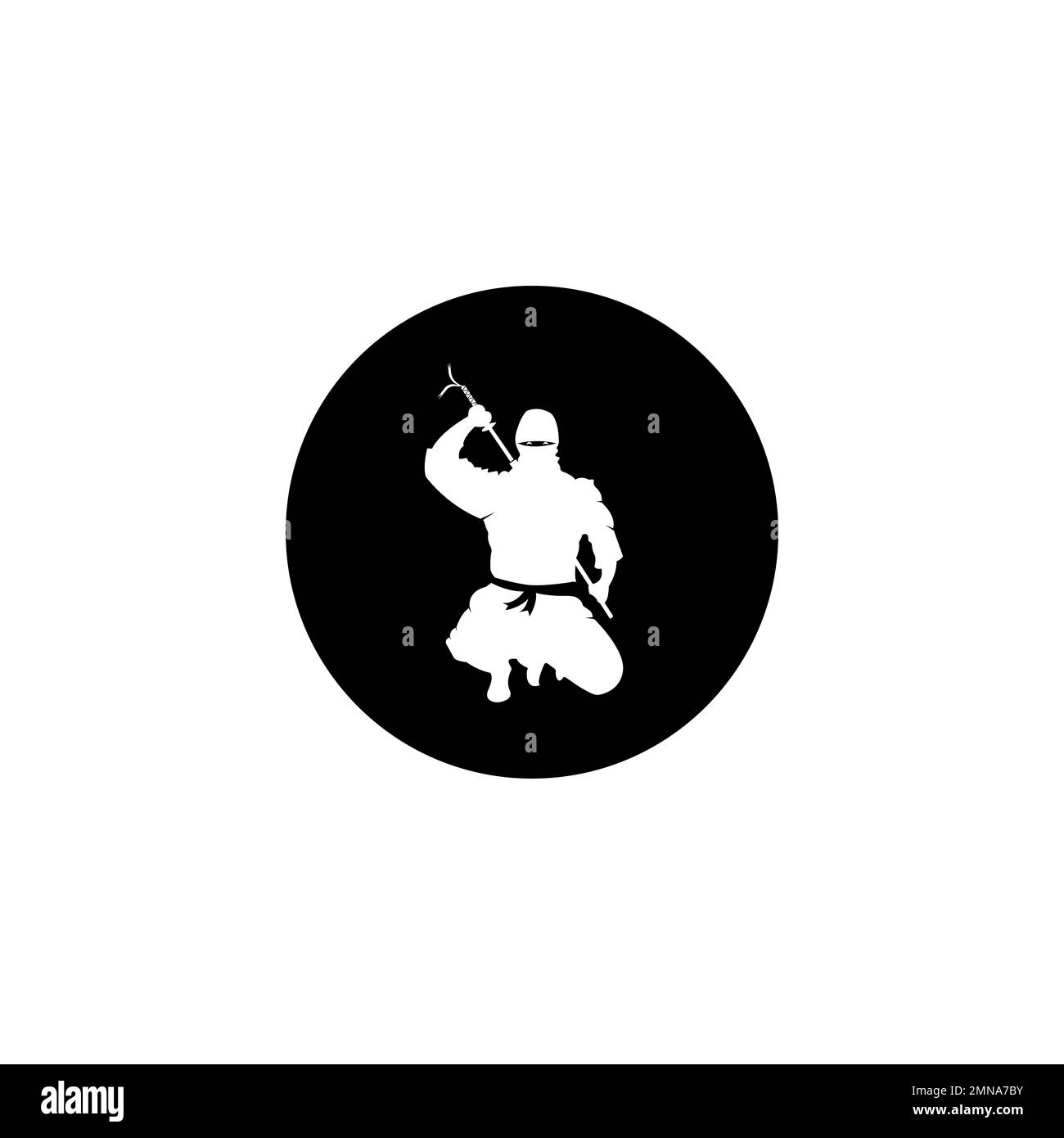 Ninja star Black and White Stock Photos & Images - Alamy