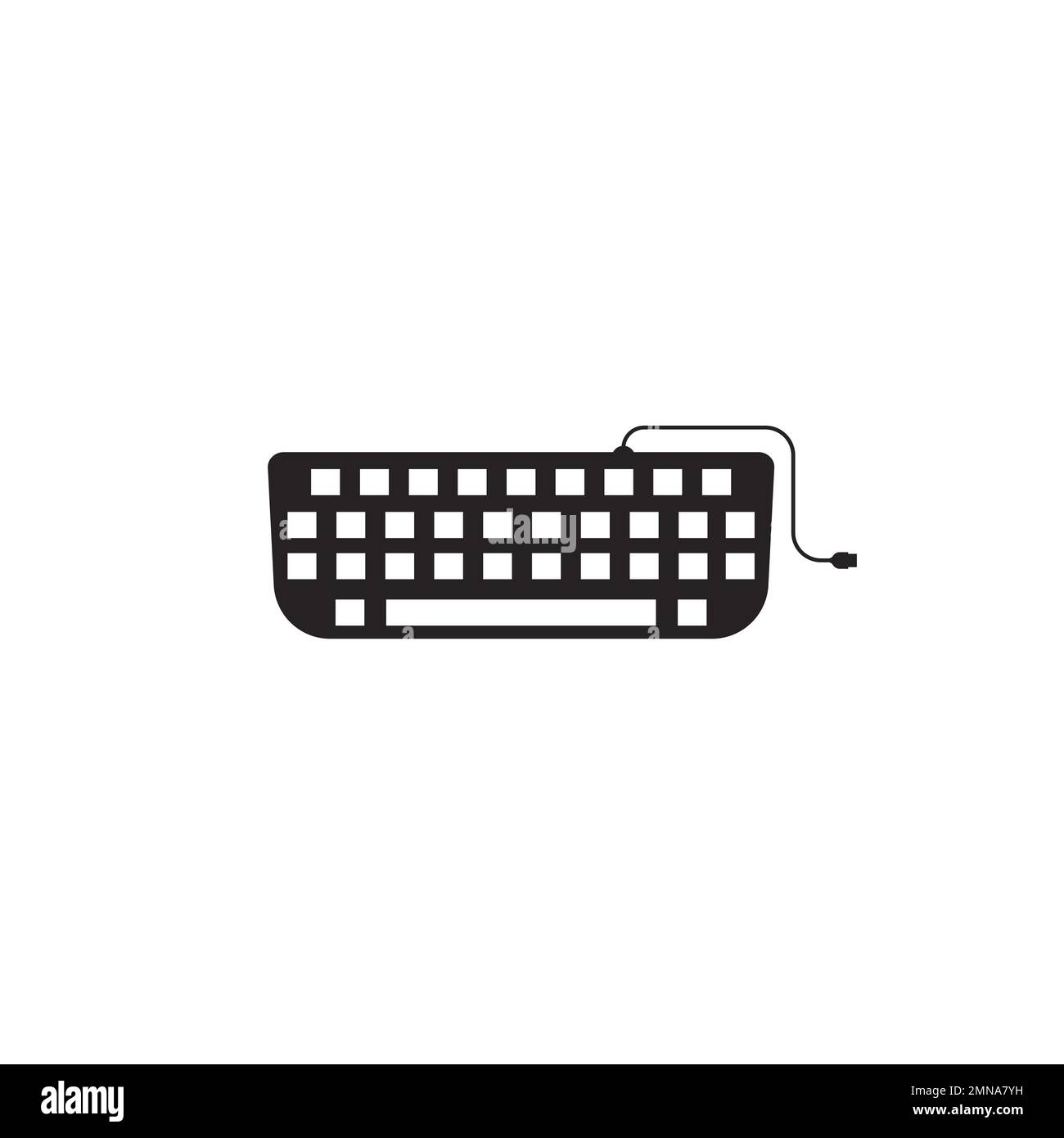 Keyboard vector icon ,illustration design template Stock Photo - Alamy