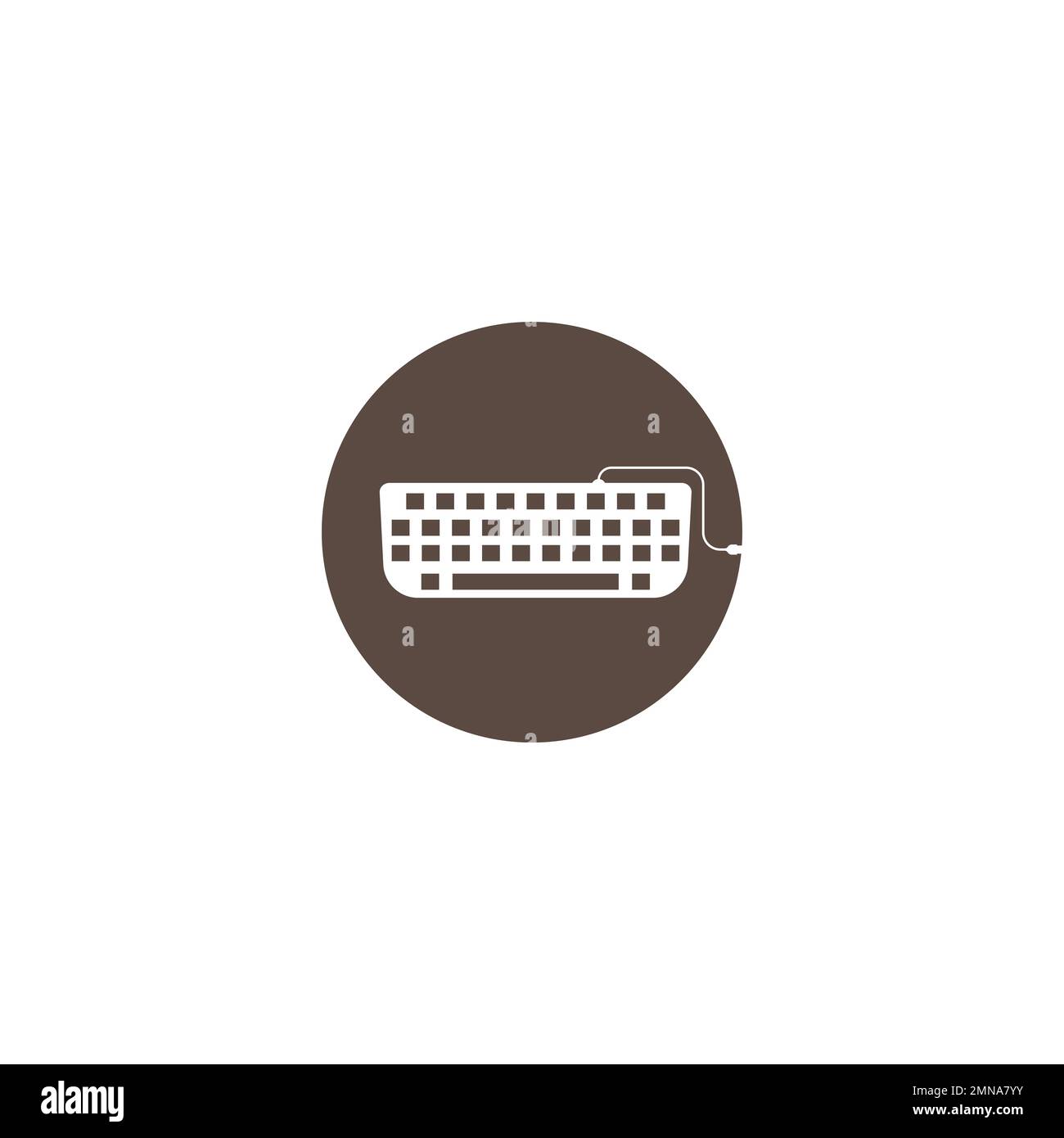 Keyboard vector icon ,illustration design template Stock Photo - Alamy