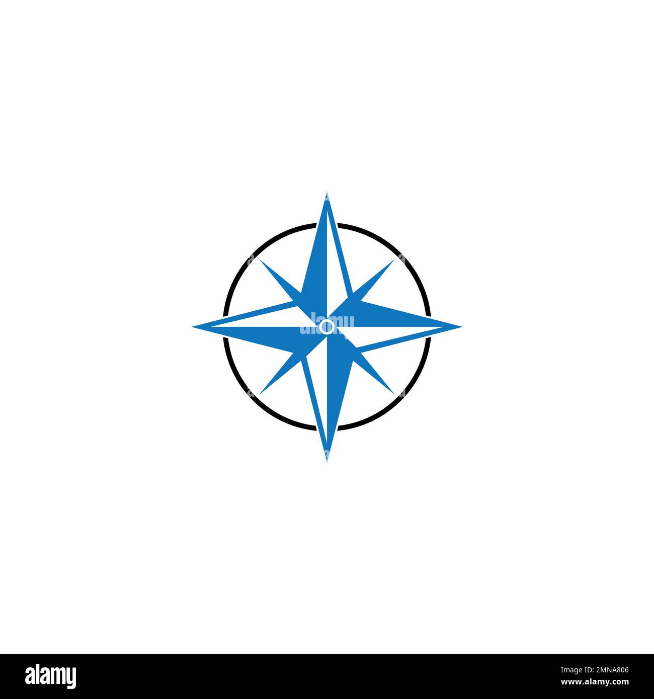 compass logo vector illustration icon design Stock Photo - Alamy