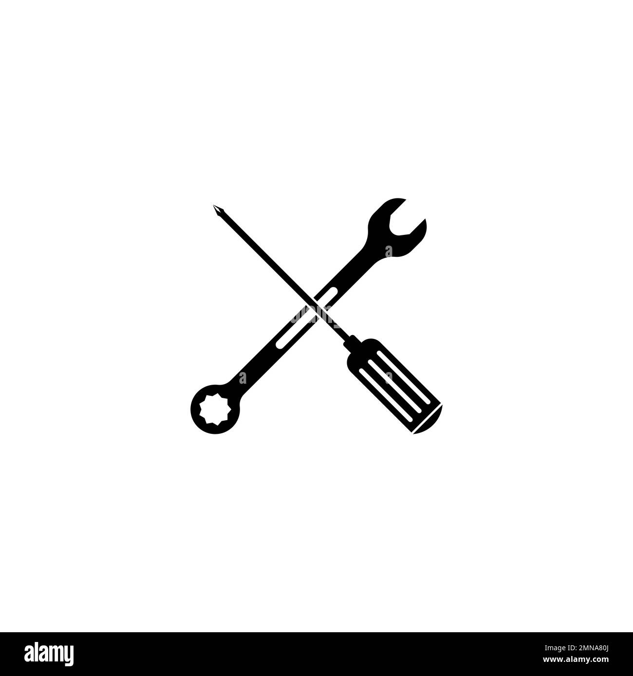 Tools vector icon,illustration logo template Stock Photo - Alamy